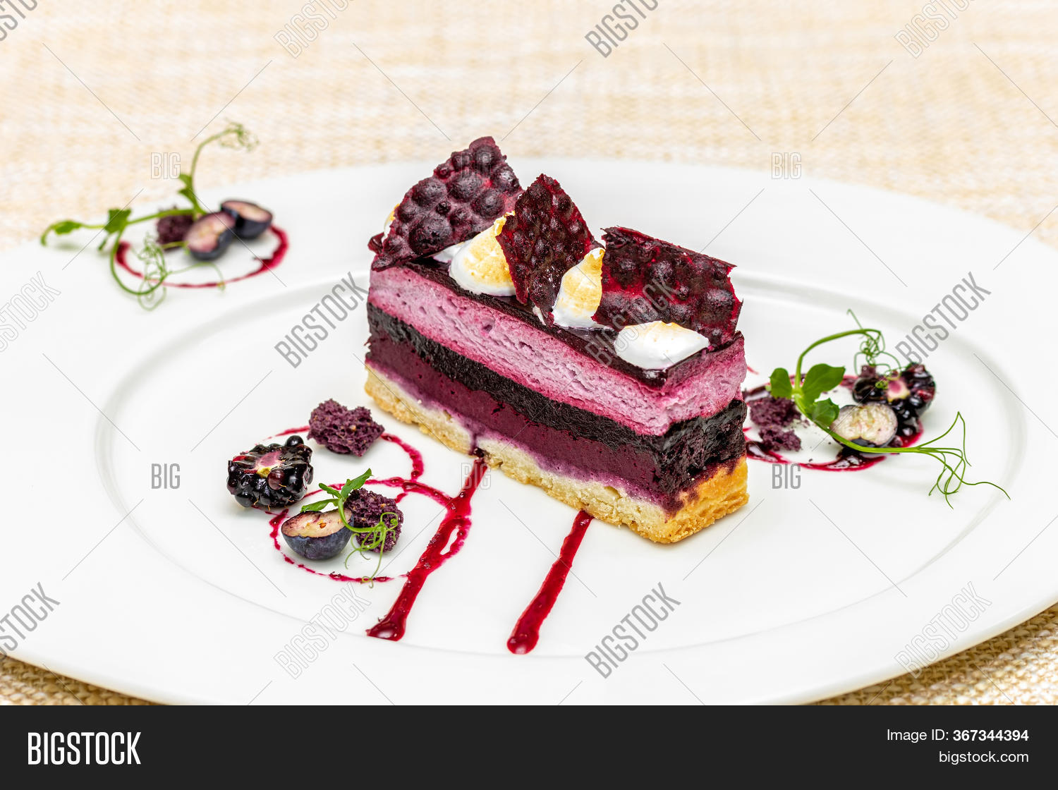 Black Currant Cake Image & Photo (Free Trial) | Bigstock