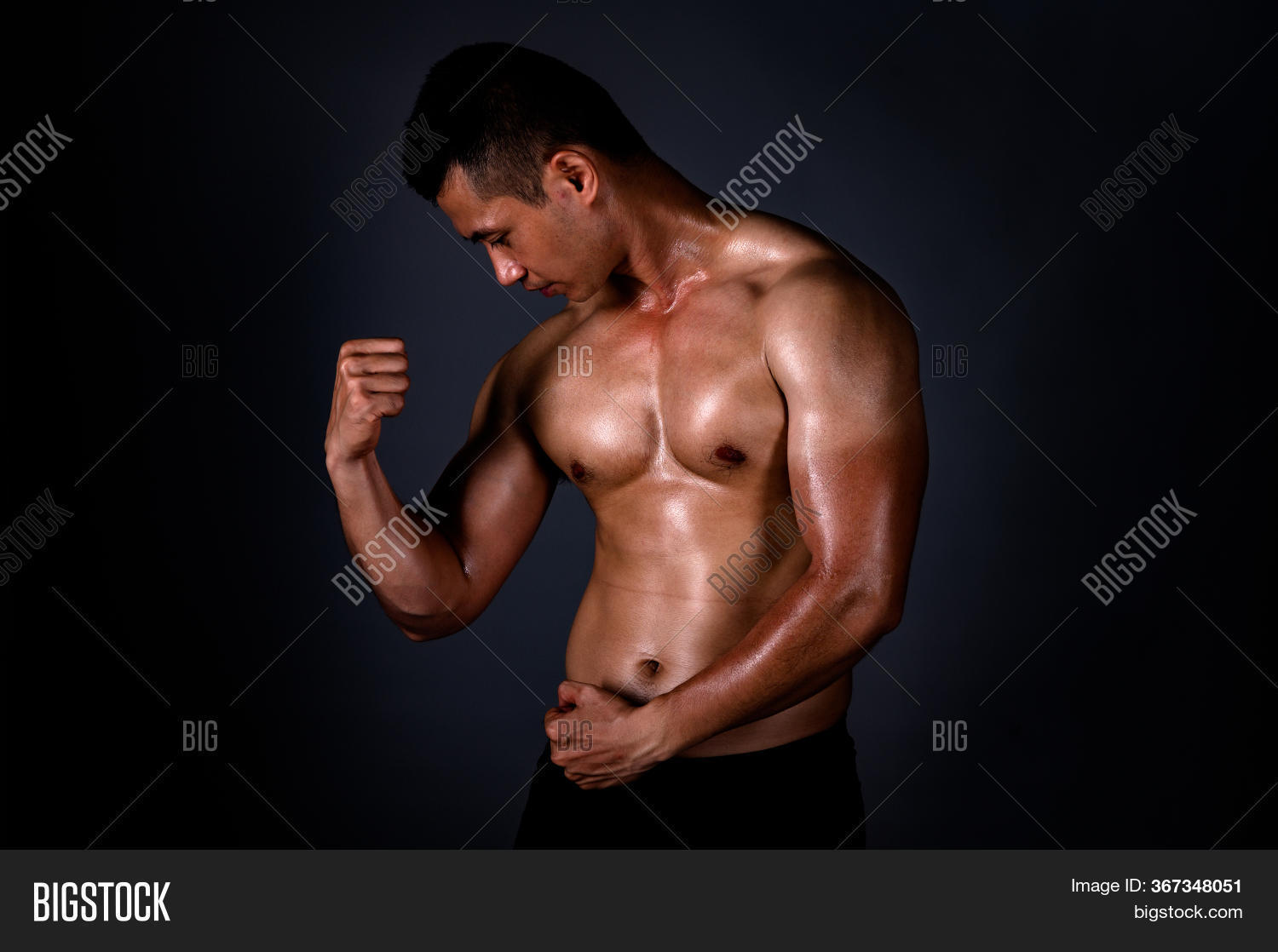Strong Asian Man Image & Photo (Free Trial) | Bigstock