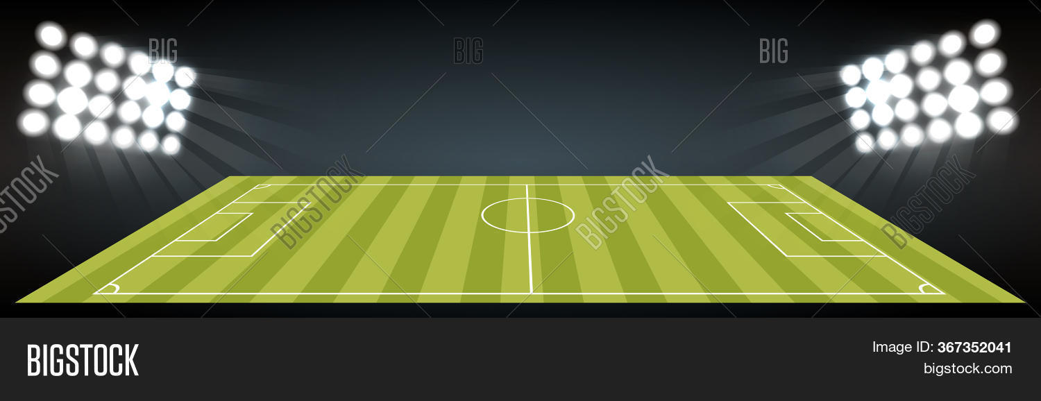 Classic Football Field Image & Photo (Free Trial) | Bigstock