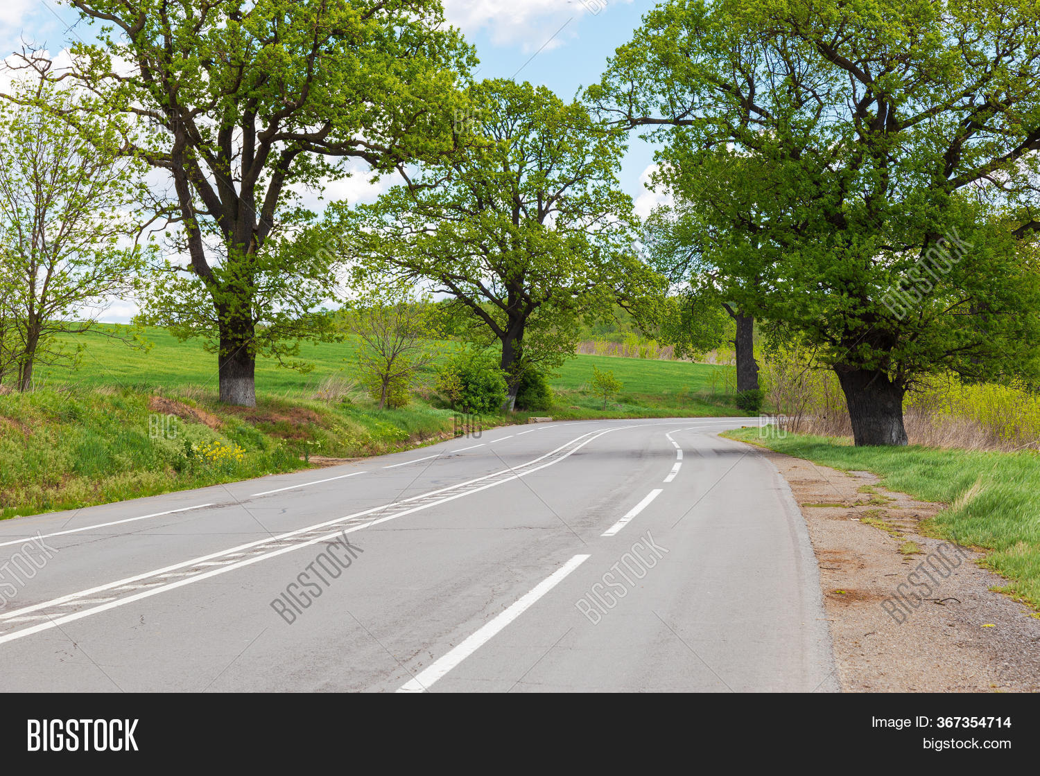Paved Road Road Image & Photo (Free Trial) | Bigstock