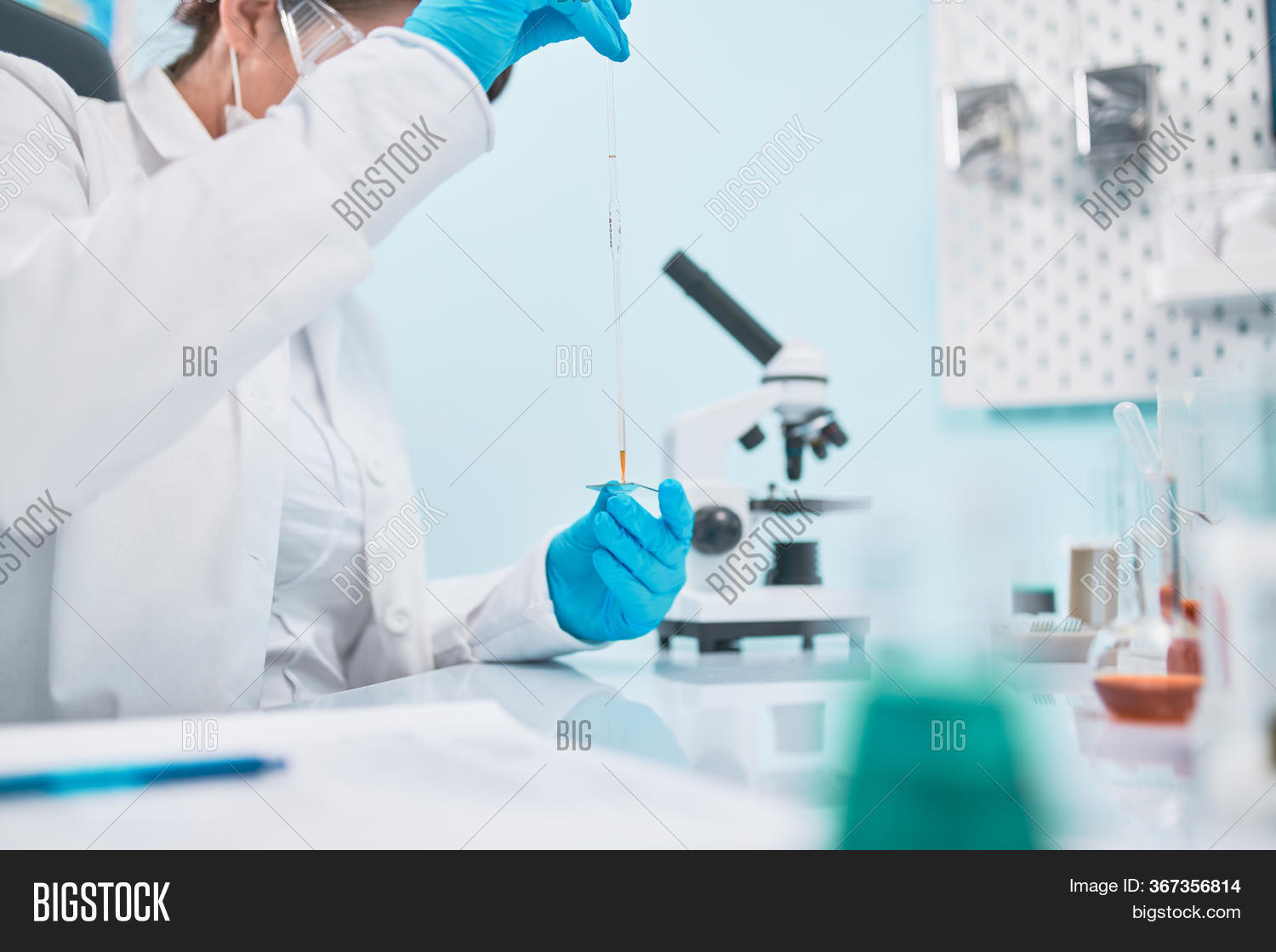 Woman Lab Technician Image & Photo (Free Trial) | Bigstock