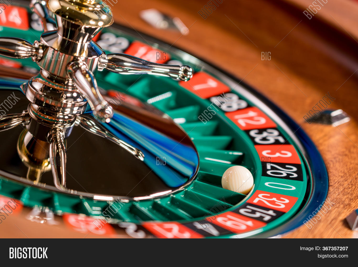 Roulette Table Close Image & Photo (Free Trial) | Bigstock