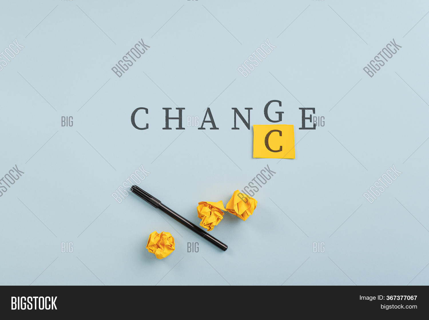 Changing Word Change Image & Photo (Free Trial) | Bigstock