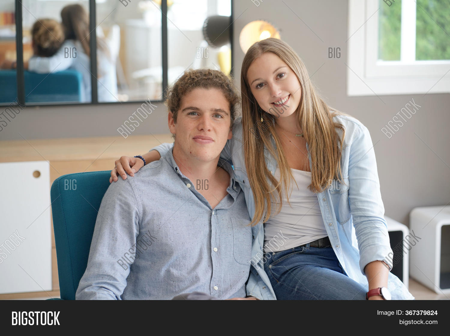 Young Couple Smiling Image & Photo (Free Trial) | Bigstock