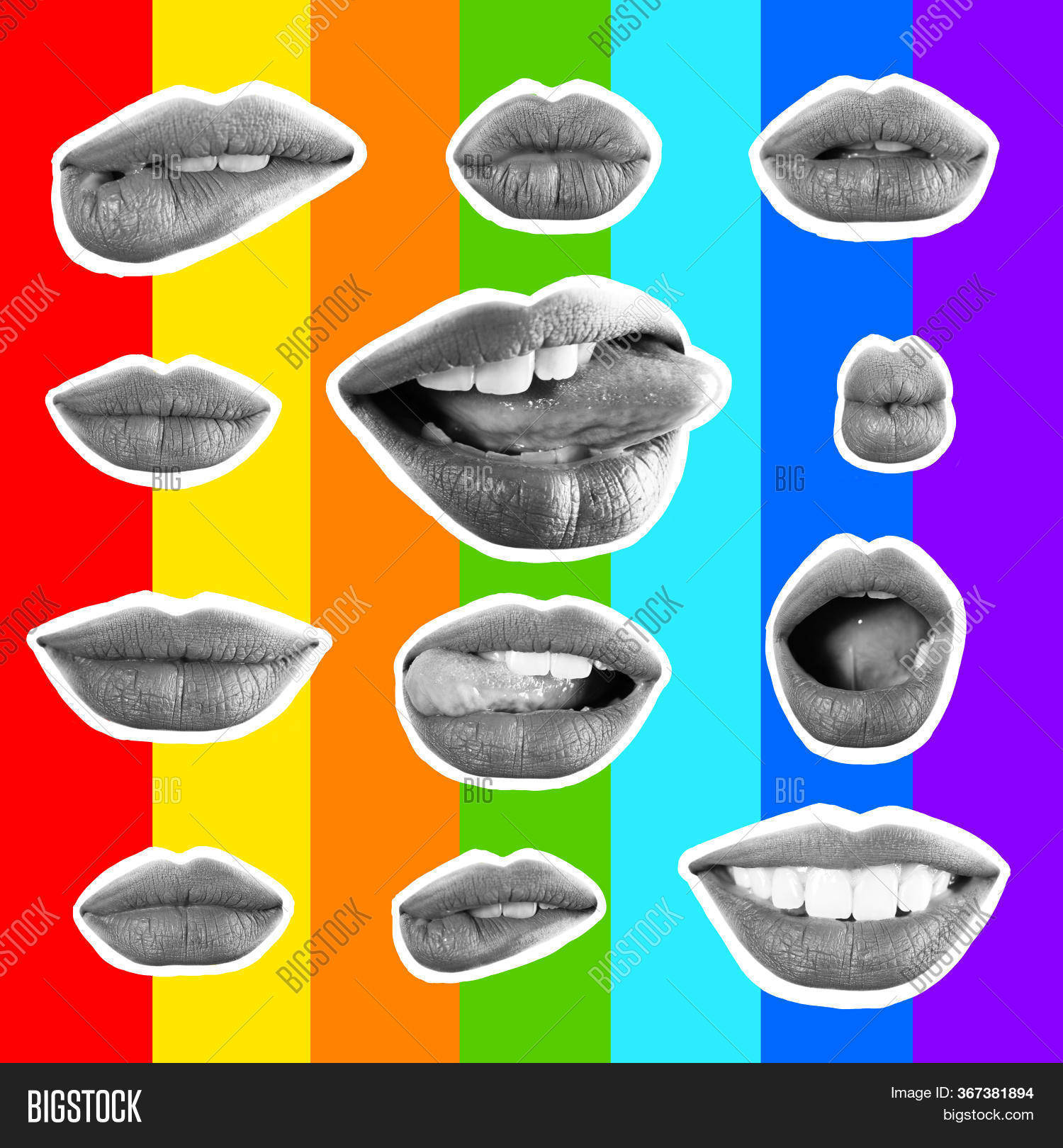 Collage Magazine Style Image & Photo (Free Trial) | Bigstock