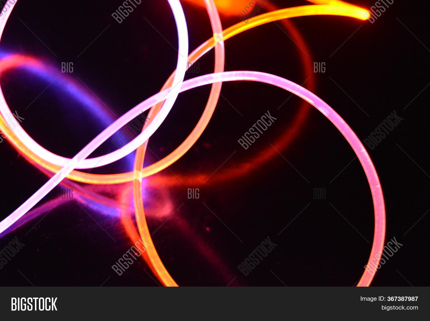 Wire Orange Blue Light Image & Photo (Free Trial) | Bigstock