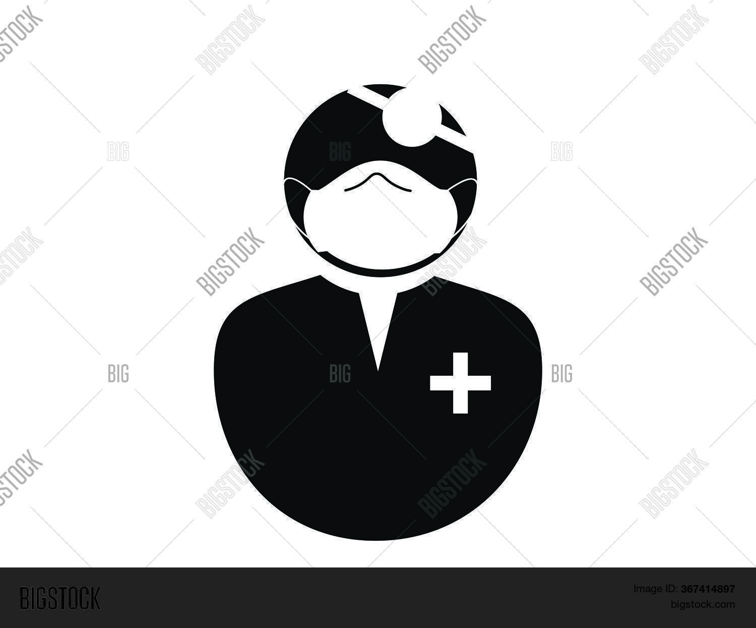 Doctor Mask Icon. Vector & Photo (Free Trial) | Bigstock