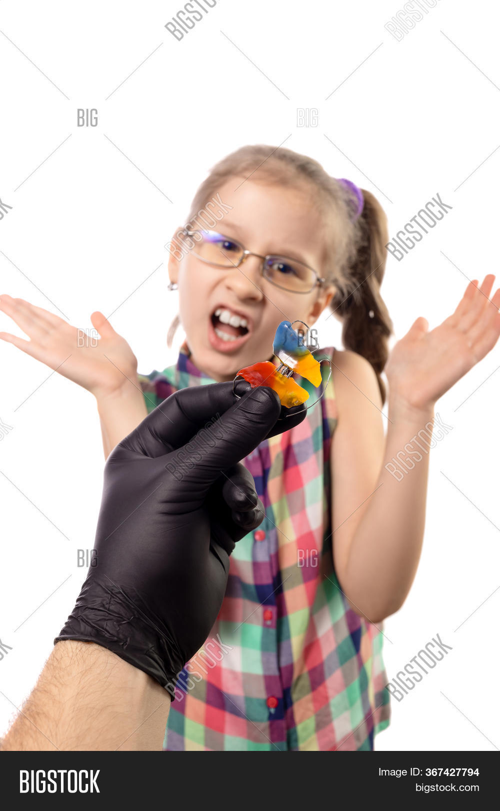 Reaction Little Girl Image & Photo (Free Trial) | Bigstock
