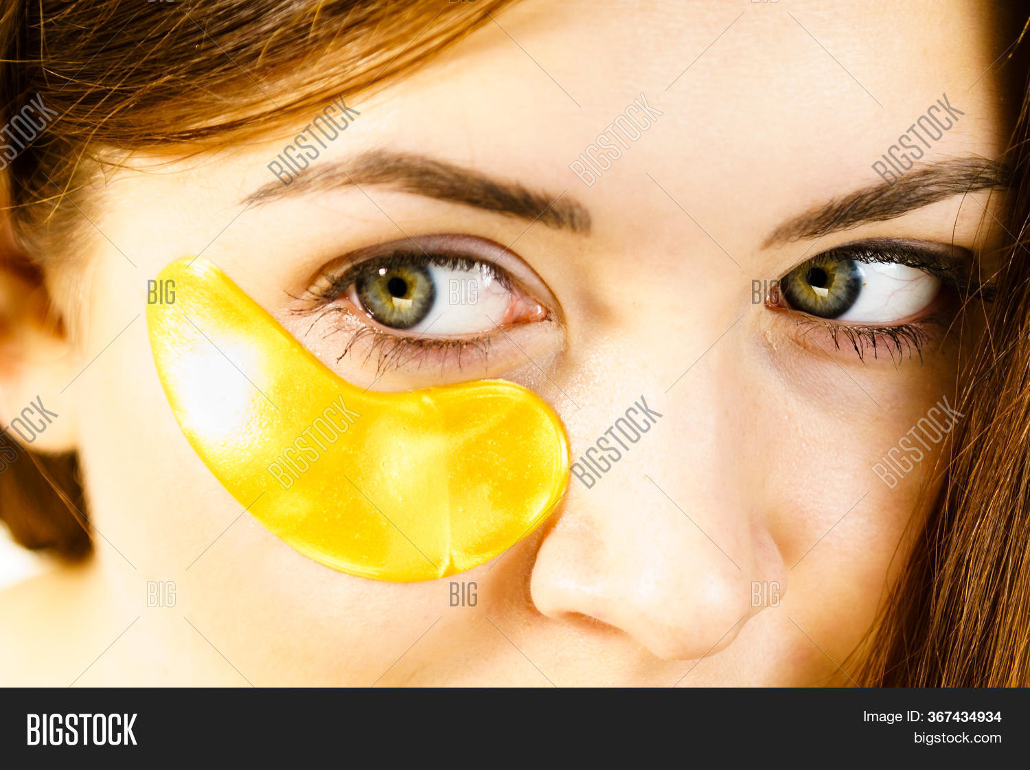 Woman Gold Patches Image & Photo (Free Trial) | Bigstock