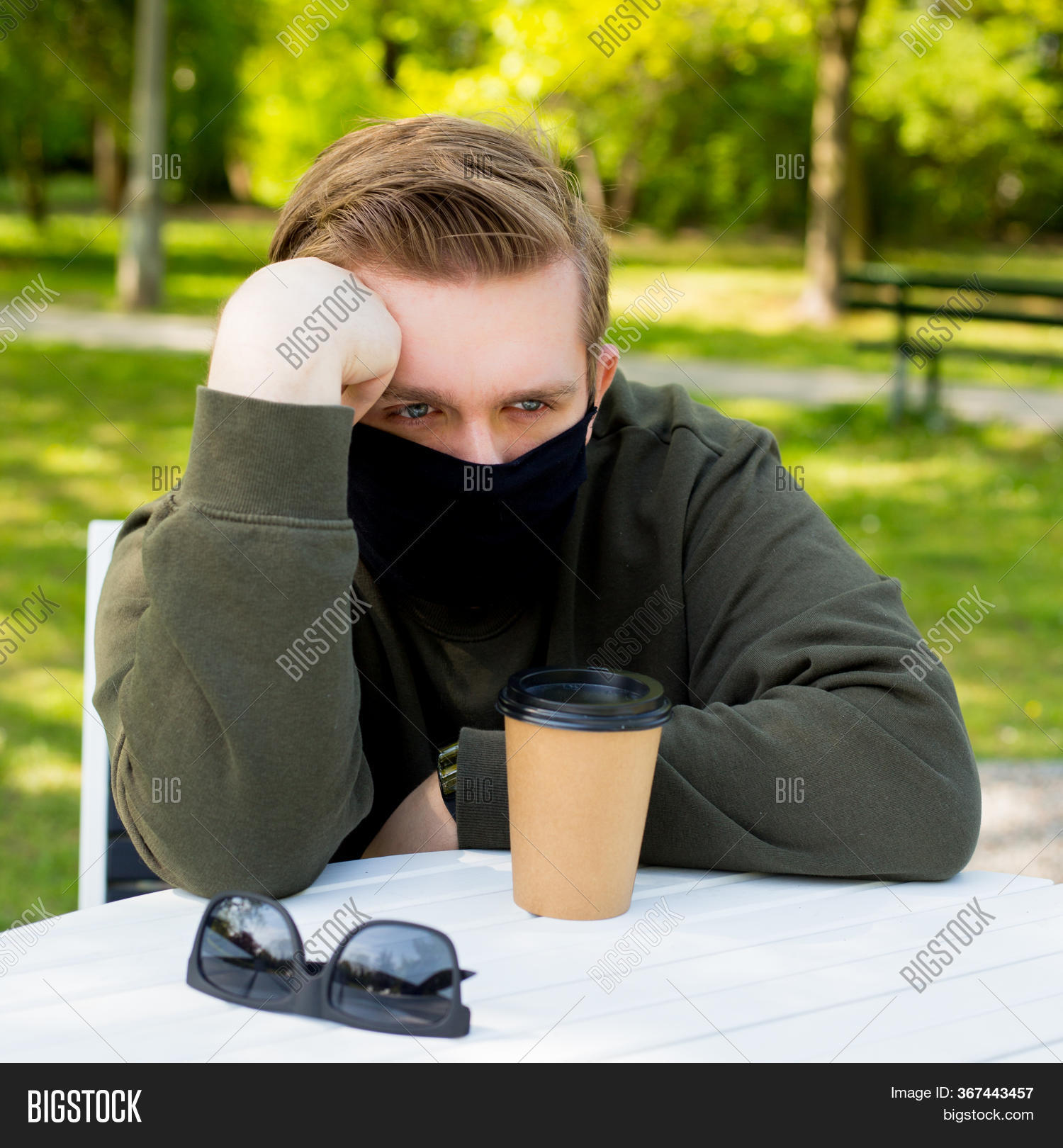 Sadness Man Protective Image & Photo (Free Trial) | Bigstock