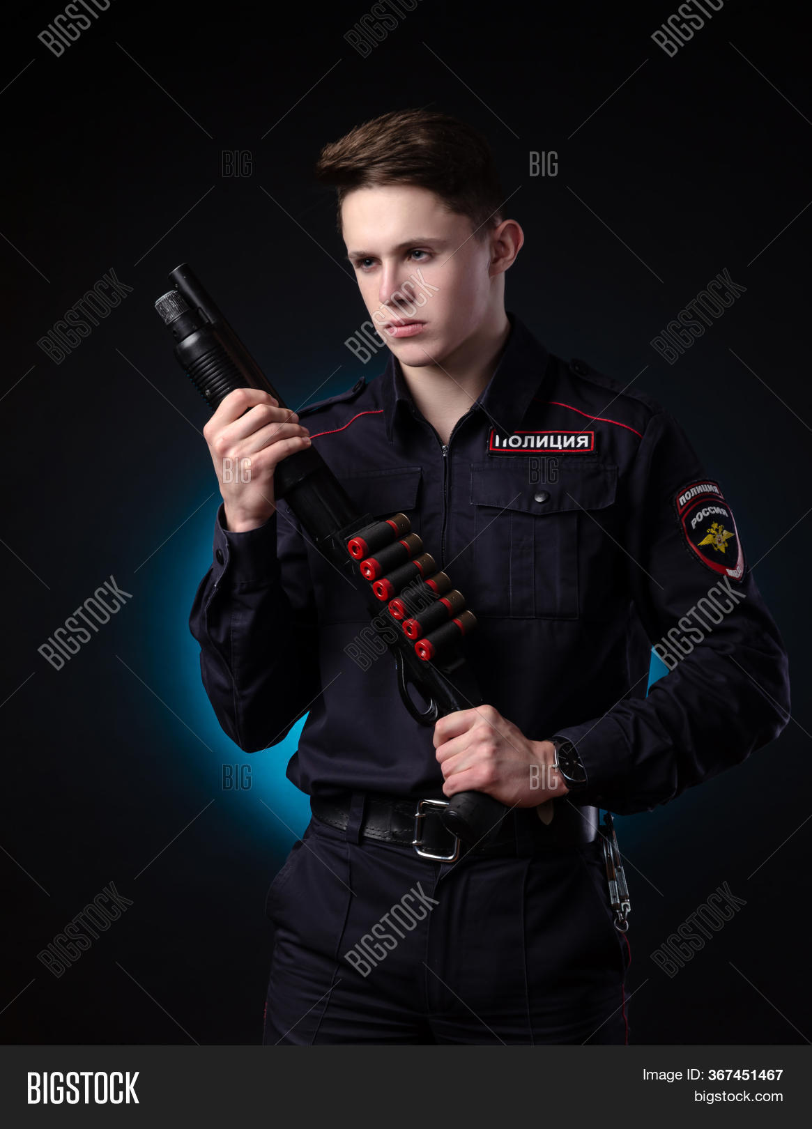 Handsome Guy Police Image & Photo (Free Trial) | Bigstock