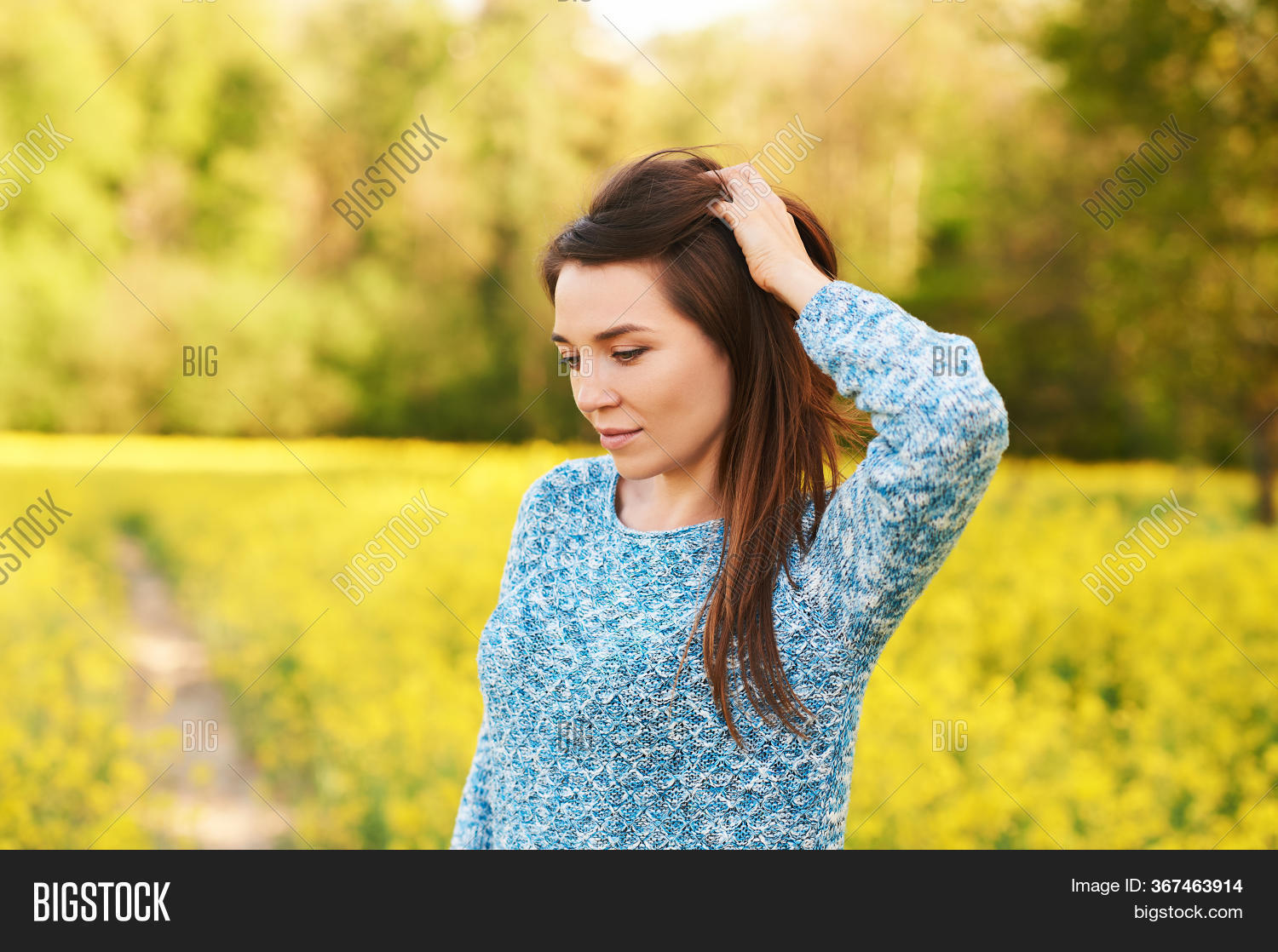 Spring Portrait Happy Image & Photo (Free Trial) | Bigstock
