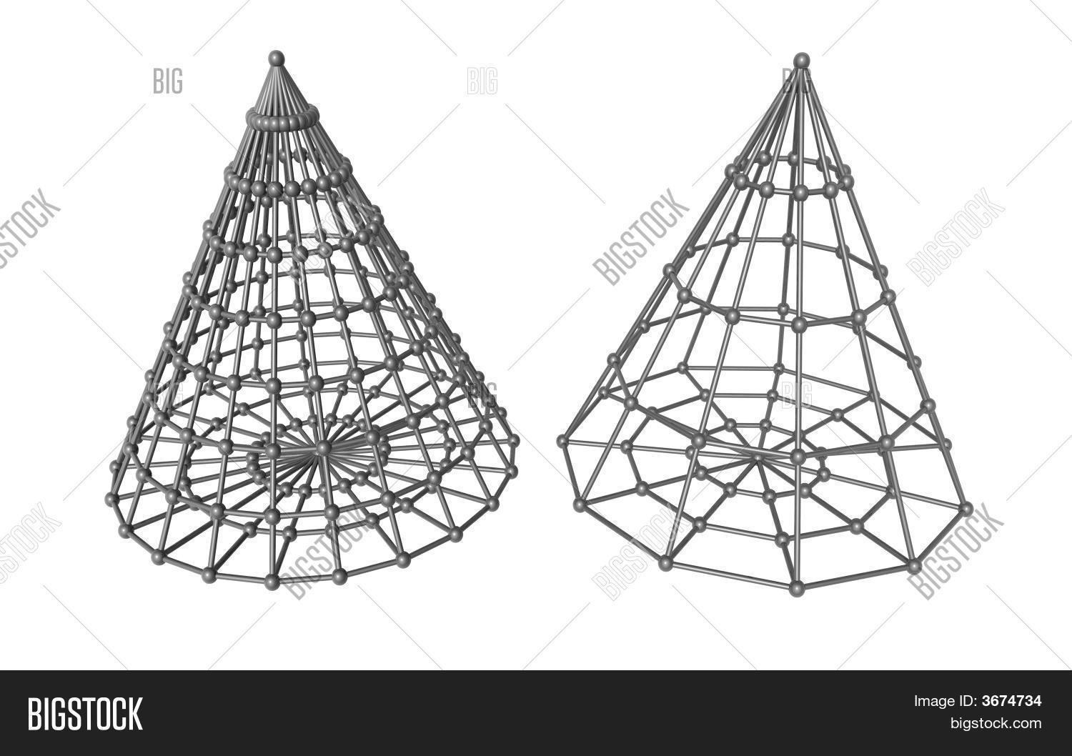 3D Cone Image & Photo (Free Trial) | Bigstock