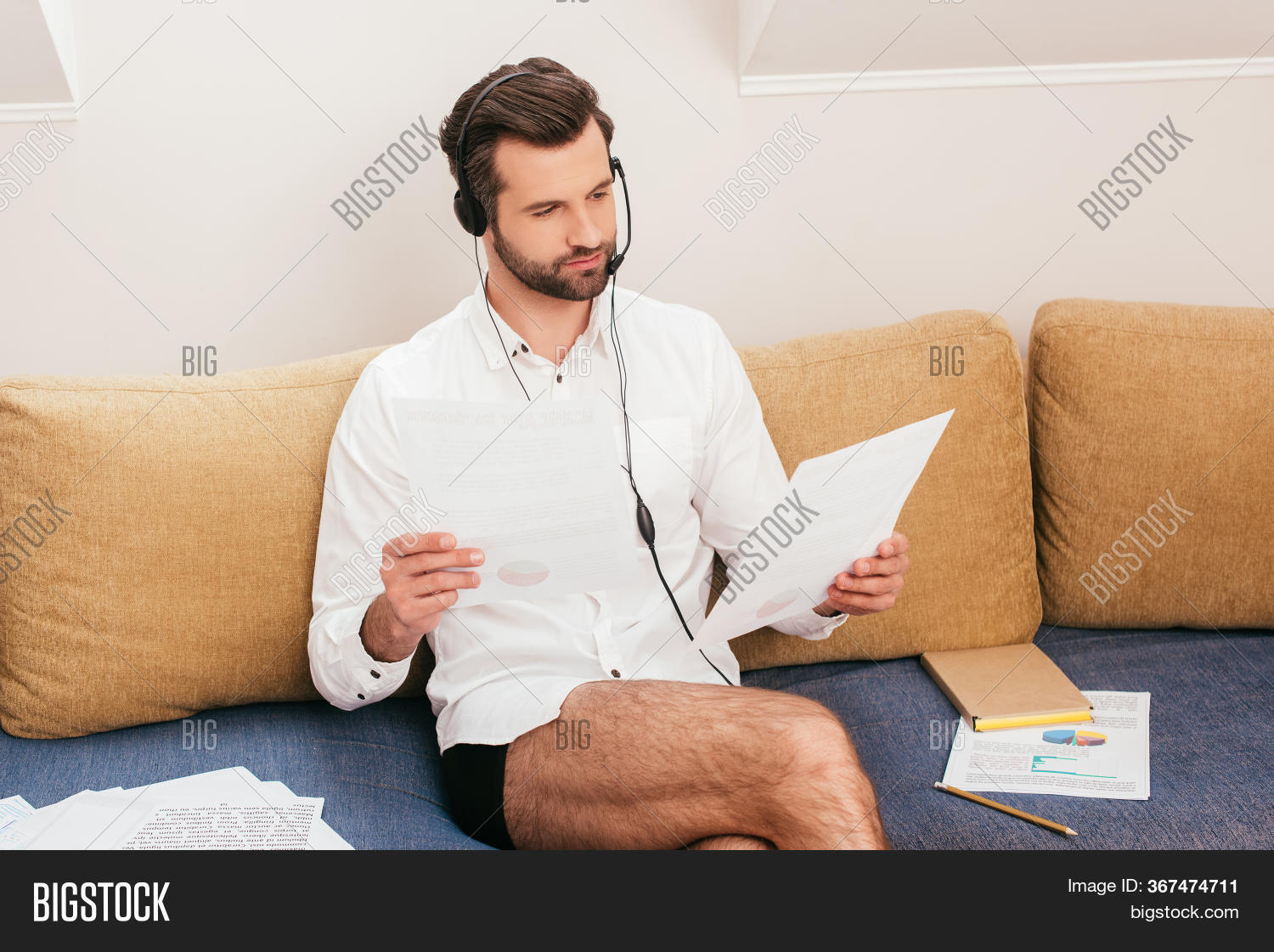 Handsome Freelancer Image & Photo (Free Trial) | Bigstock