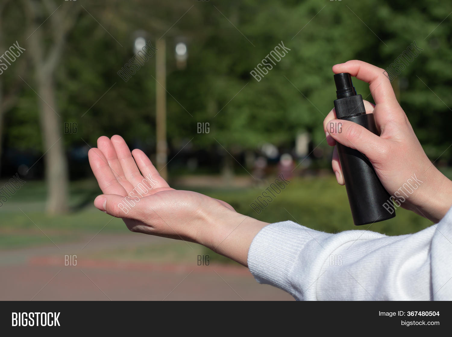 Spray Antiseptic On Image & Photo (Free Trial) | Bigstock