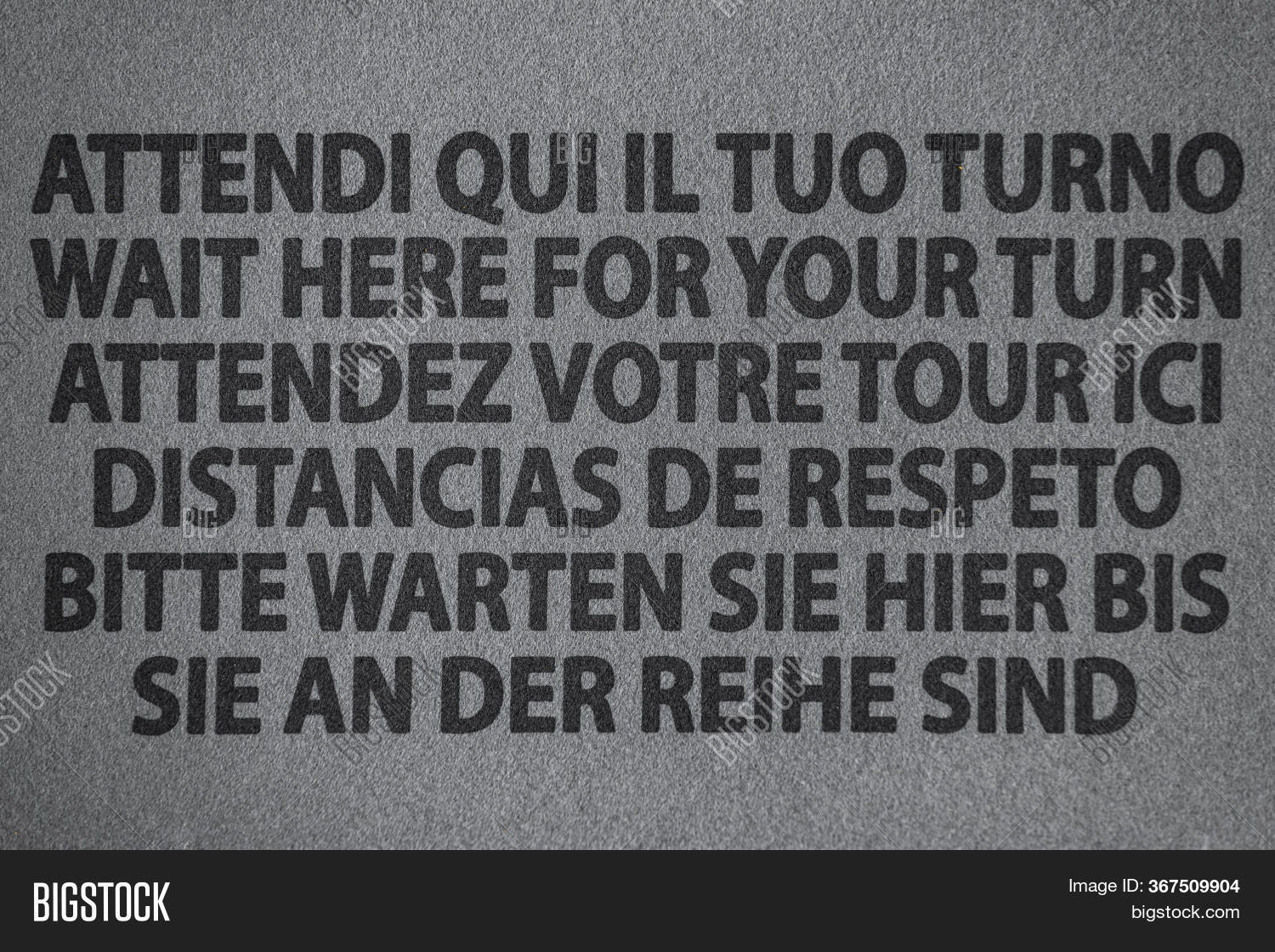 Wait Here Your Turn Image & Photo (Free Trial) | Bigstock