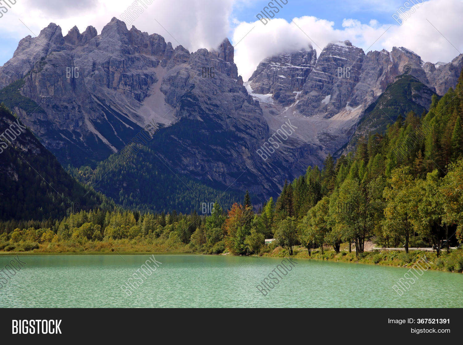 Lago Di Landro Image & Photo (Free Trial) | Bigstock