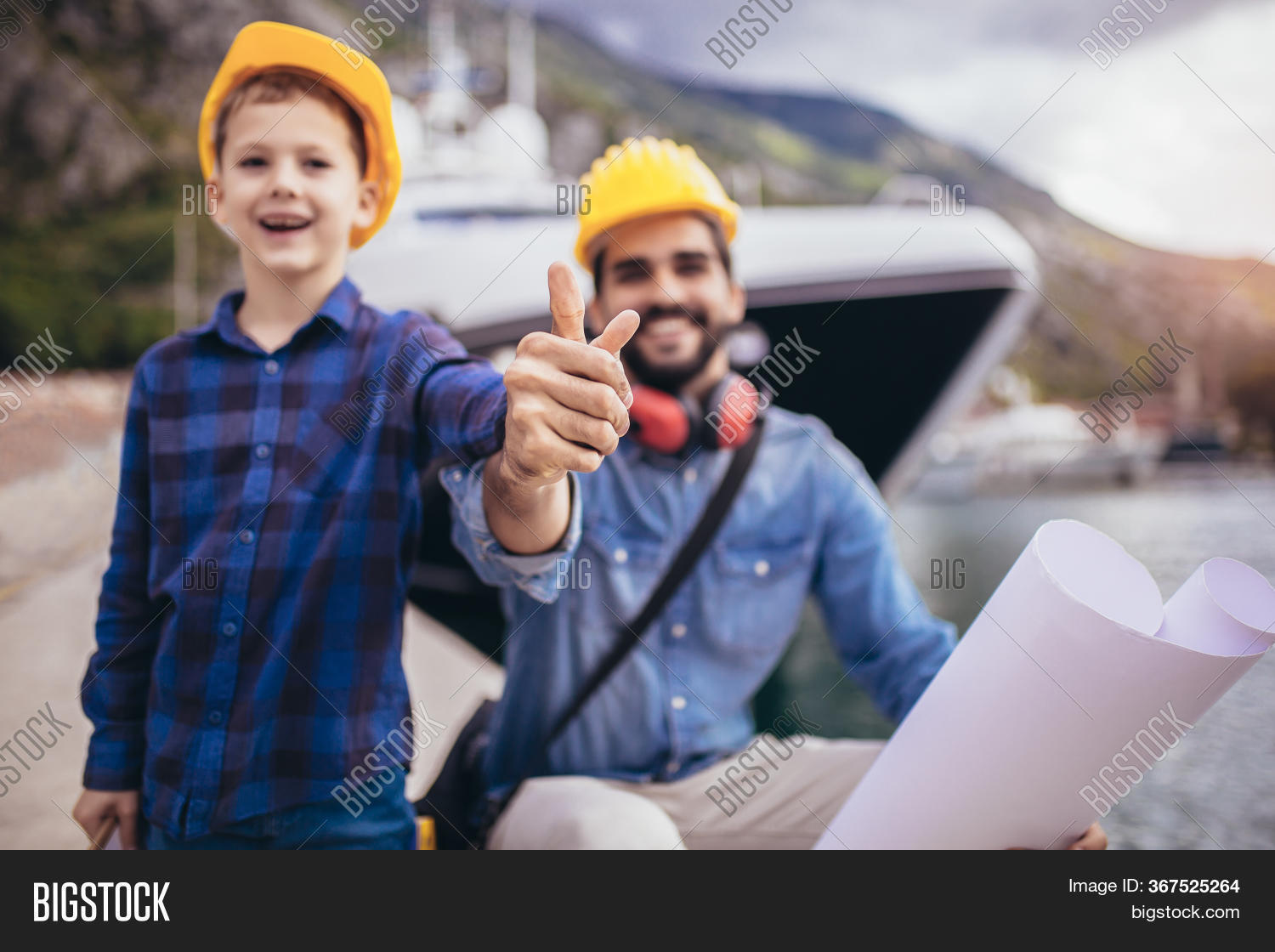 Harbor Engineer His Image & Photo (Free Trial) | Bigstock