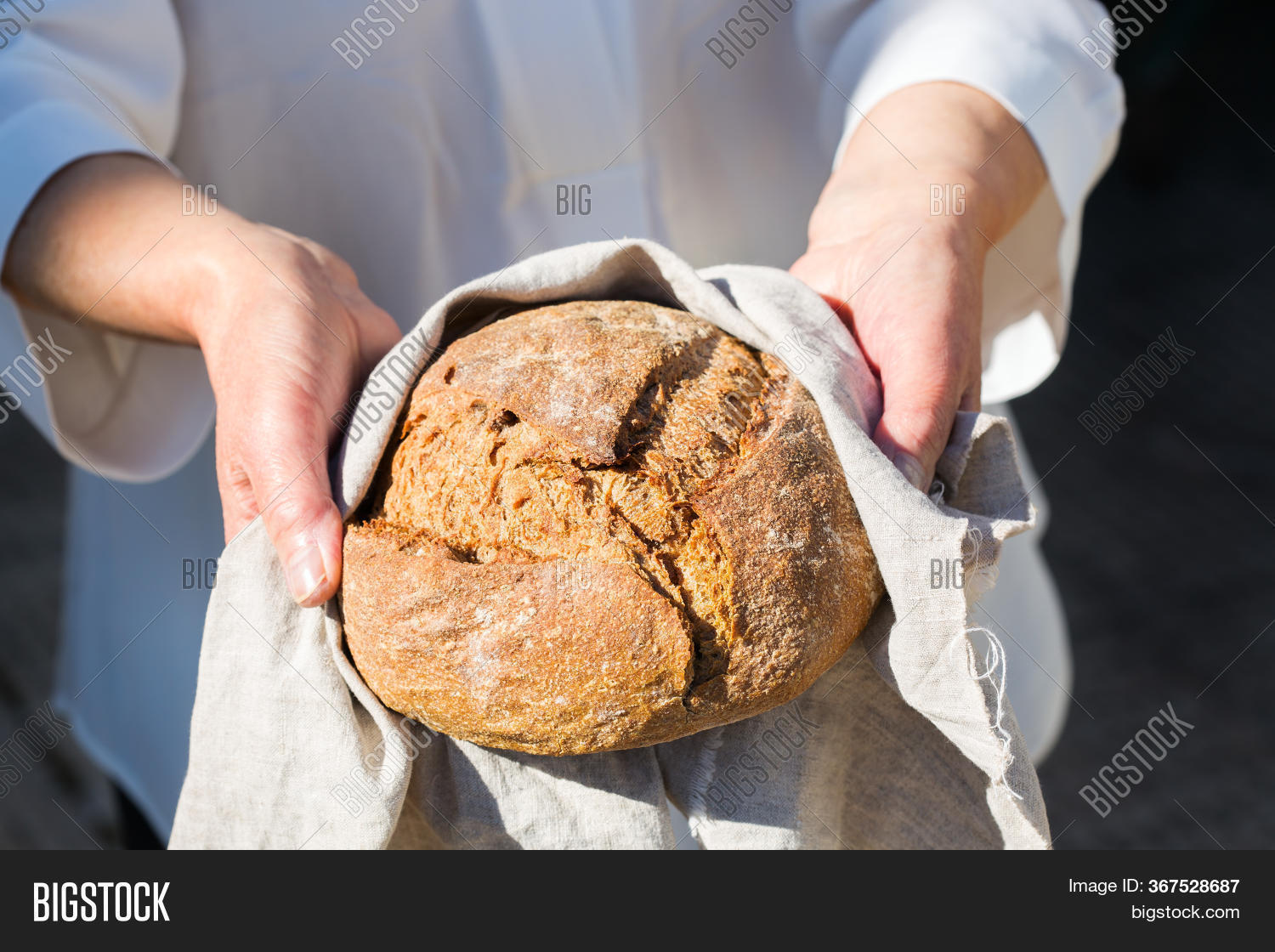 Fresh Loaf Homemade Image & Photo (Free Trial) | Bigstock