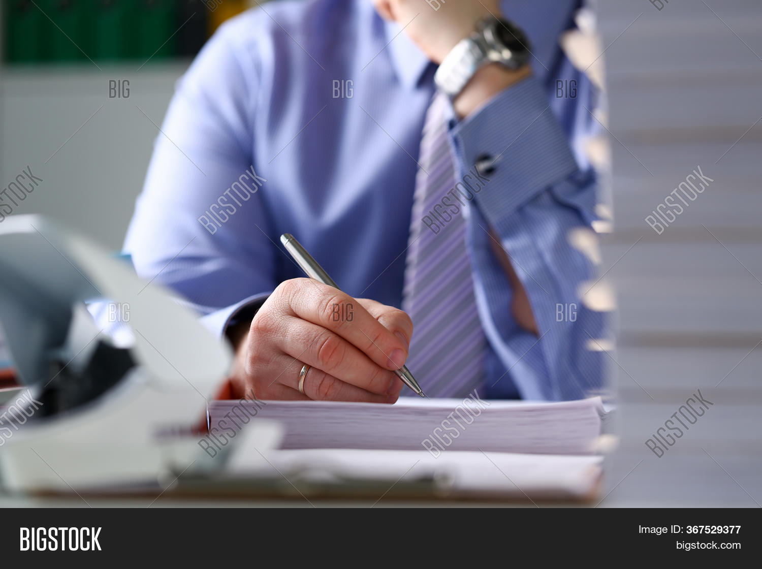 Close- Male Accountant Image & Photo (Free Trial) | Bigstock