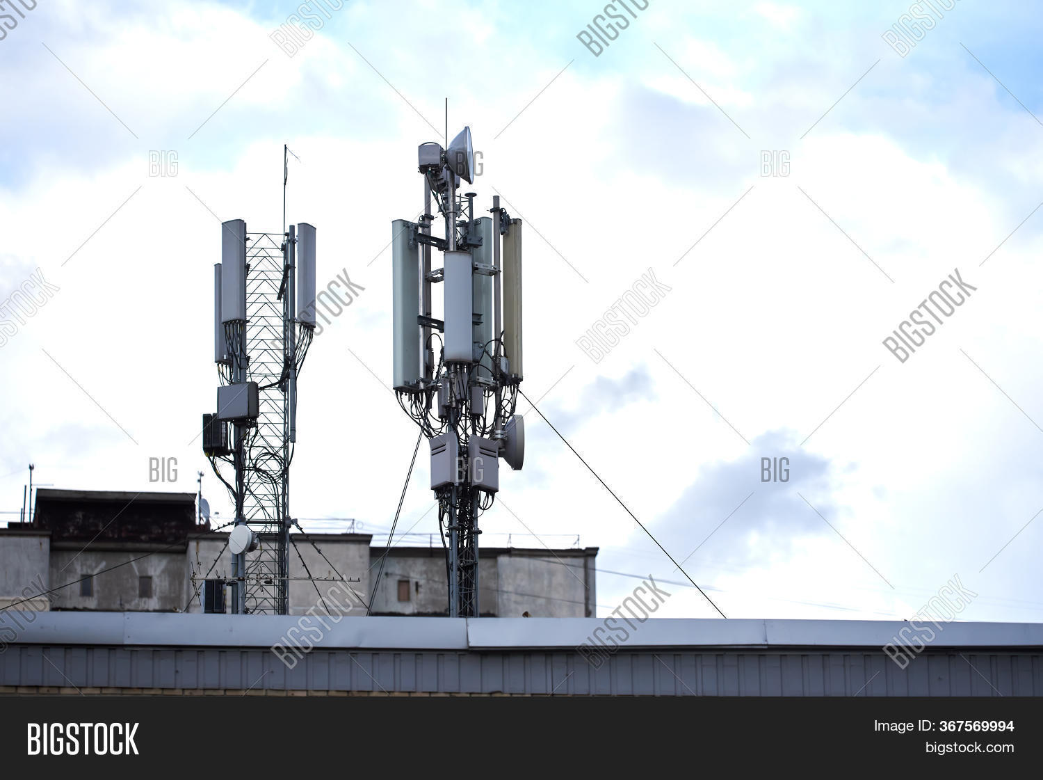 Network Antennas On Image & Photo (Free Trial) | Bigstock