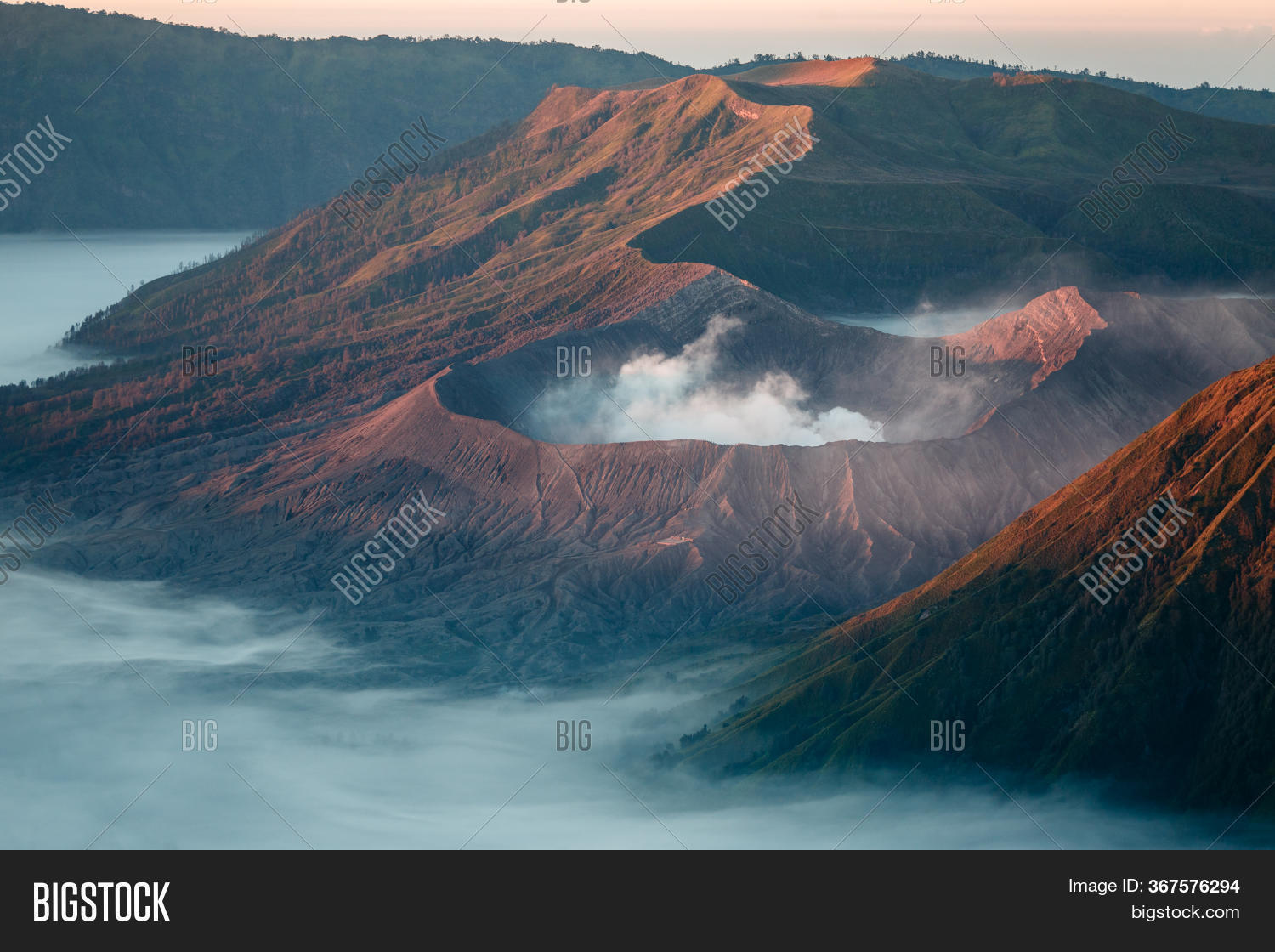 Bromo Volcano On Java Image & Photo (Free Trial) | Bigstock