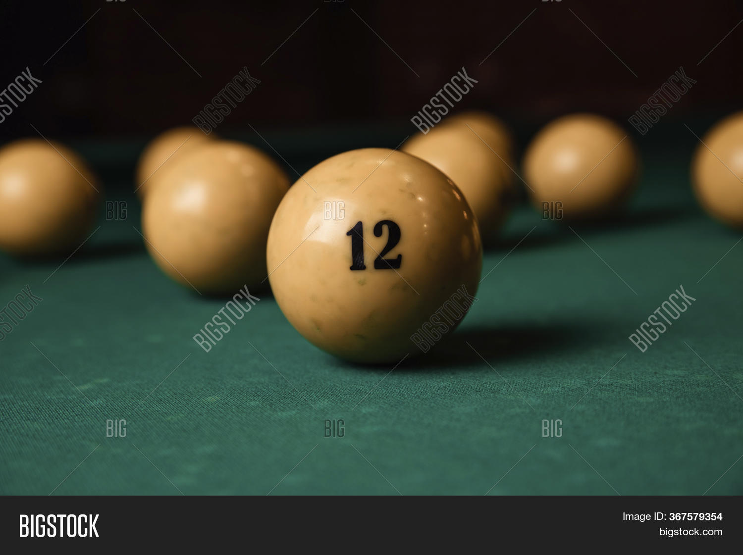 Billiard Balls On Image & Photo (Free Trial) | Bigstock