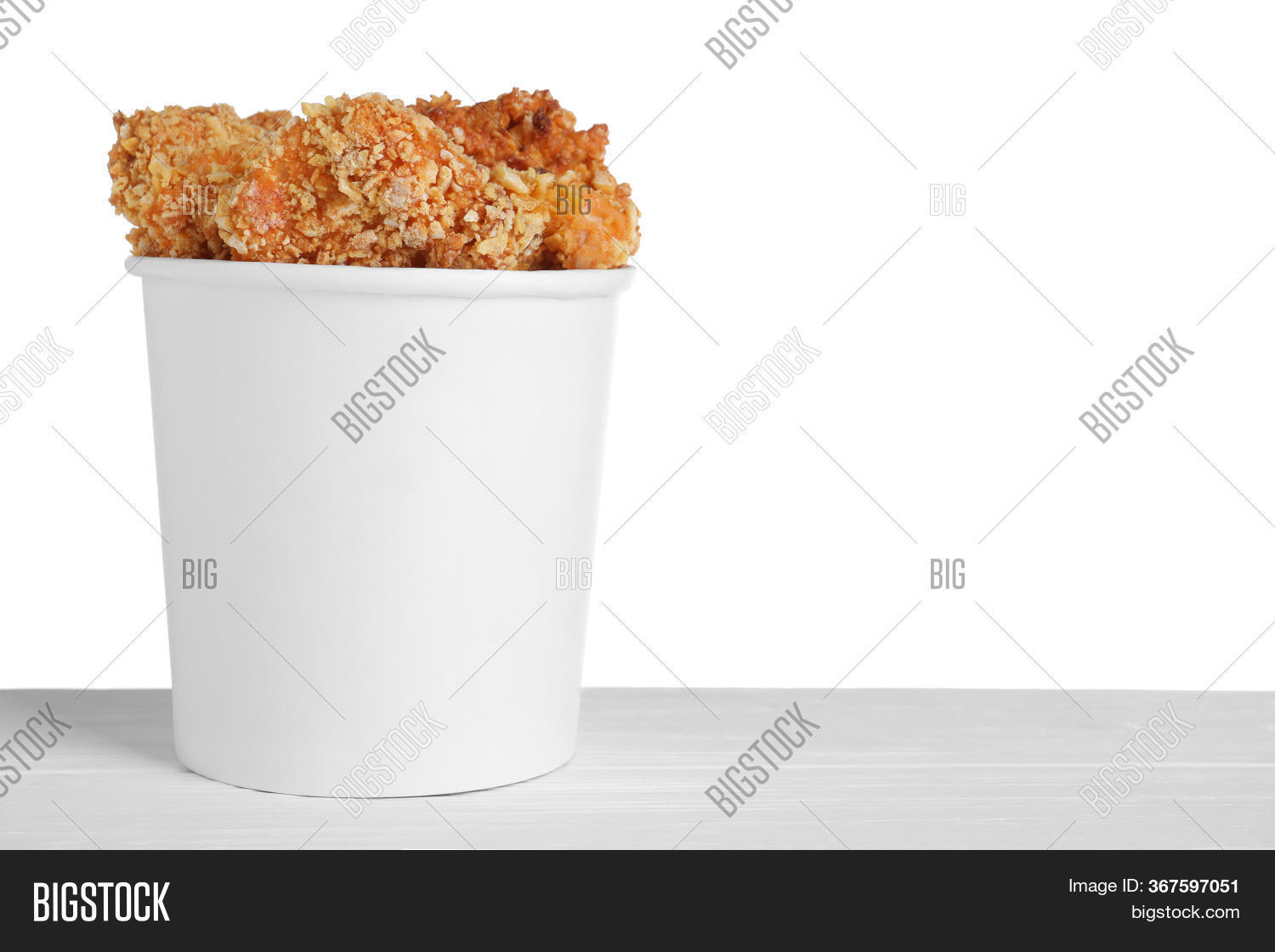 Bucket Yummy Nuggets Image & Photo (Free Trial) | Bigstock