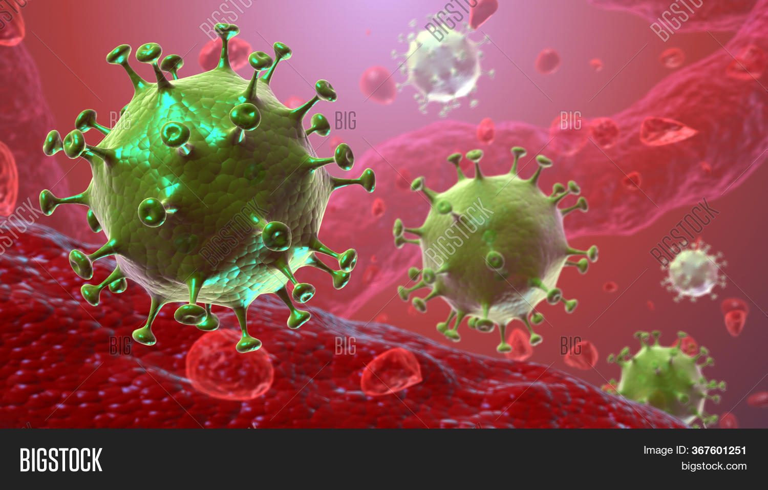 Virus Bacteria Image & Photo (Free Trial) | Bigstock