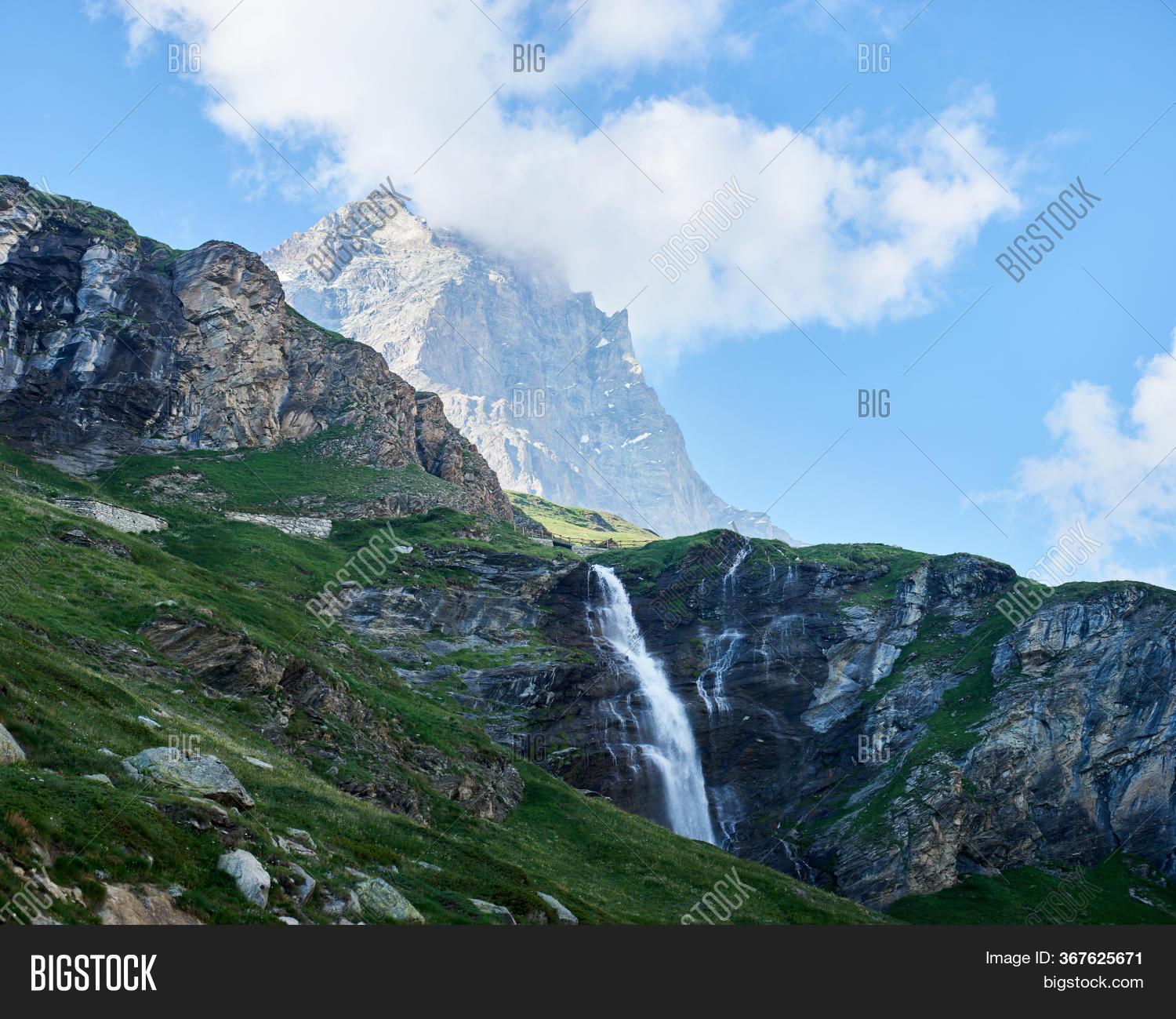 Landscape Waterfall Image & Photo (Free Trial) | Bigstock