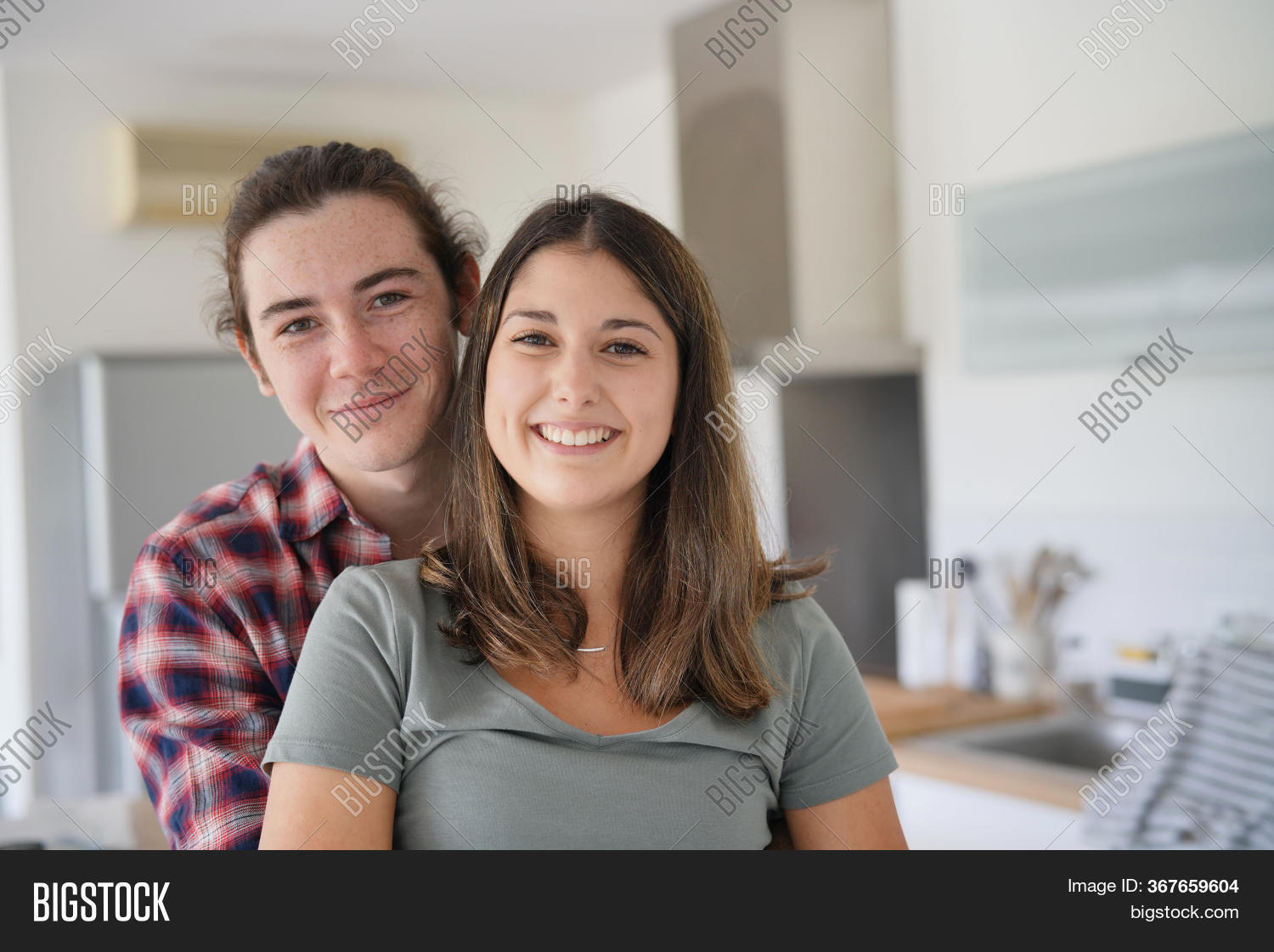 Young Couple Smiling Image & Photo (Free Trial) | Bigstock