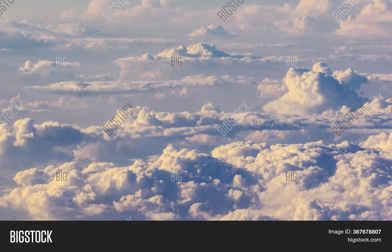 White Cumulus Clouds Image & Photo (Free Trial) | Bigstock