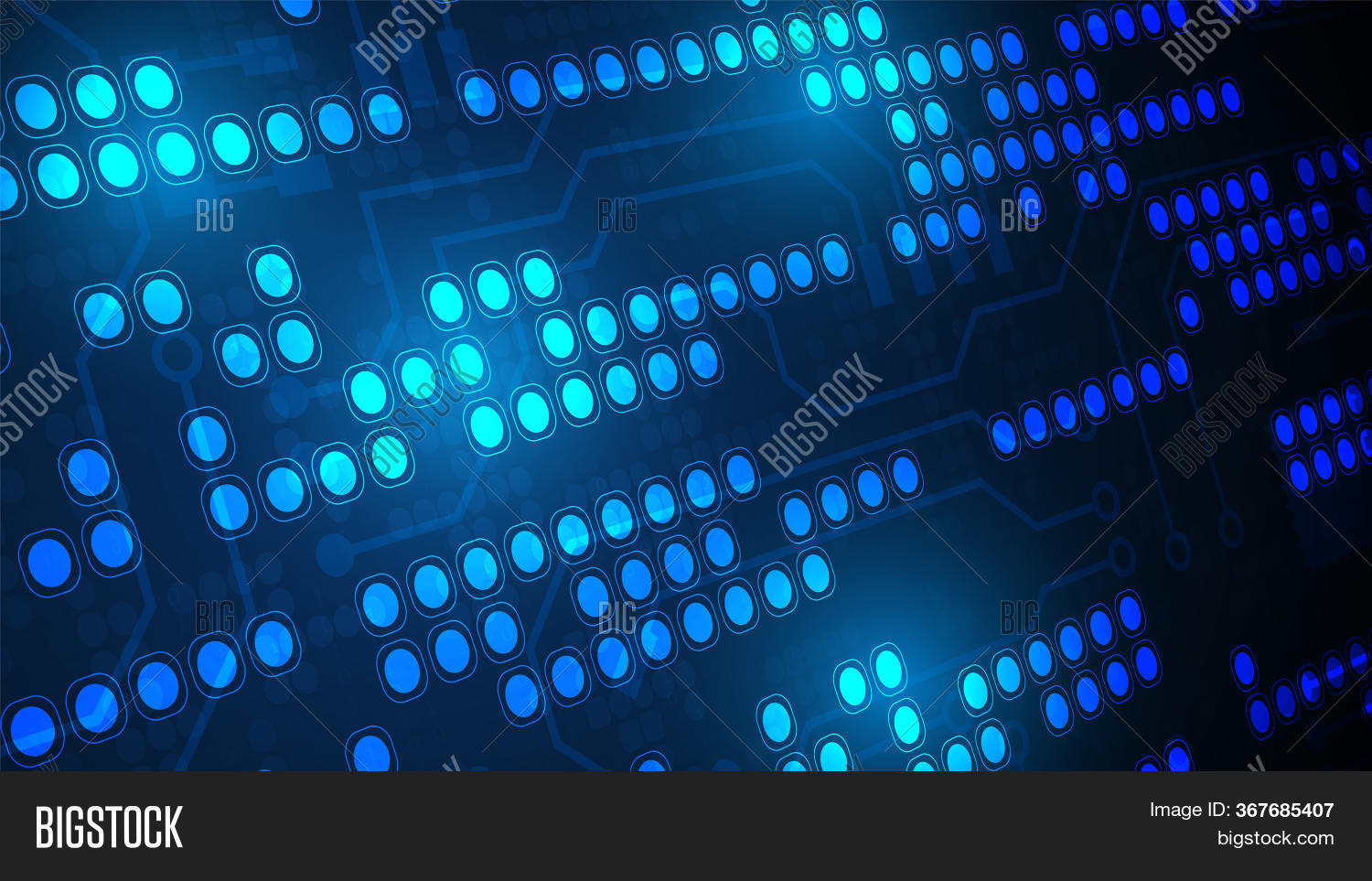 Hi-tech Digital Data Image & Photo (Free Trial) | Bigstock
