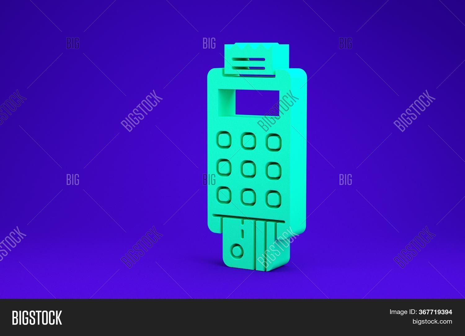 Green Pos Terminal Image & Photo (Free Trial) | Bigstock