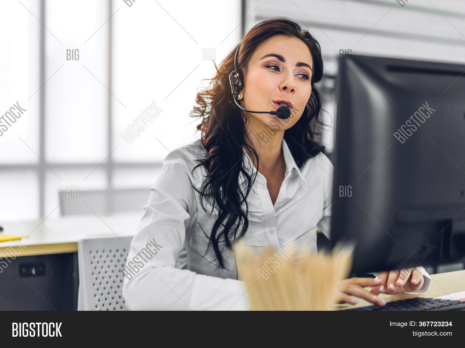 Beautiful Happy Call Image & Photo (Free Trial) | Bigstock