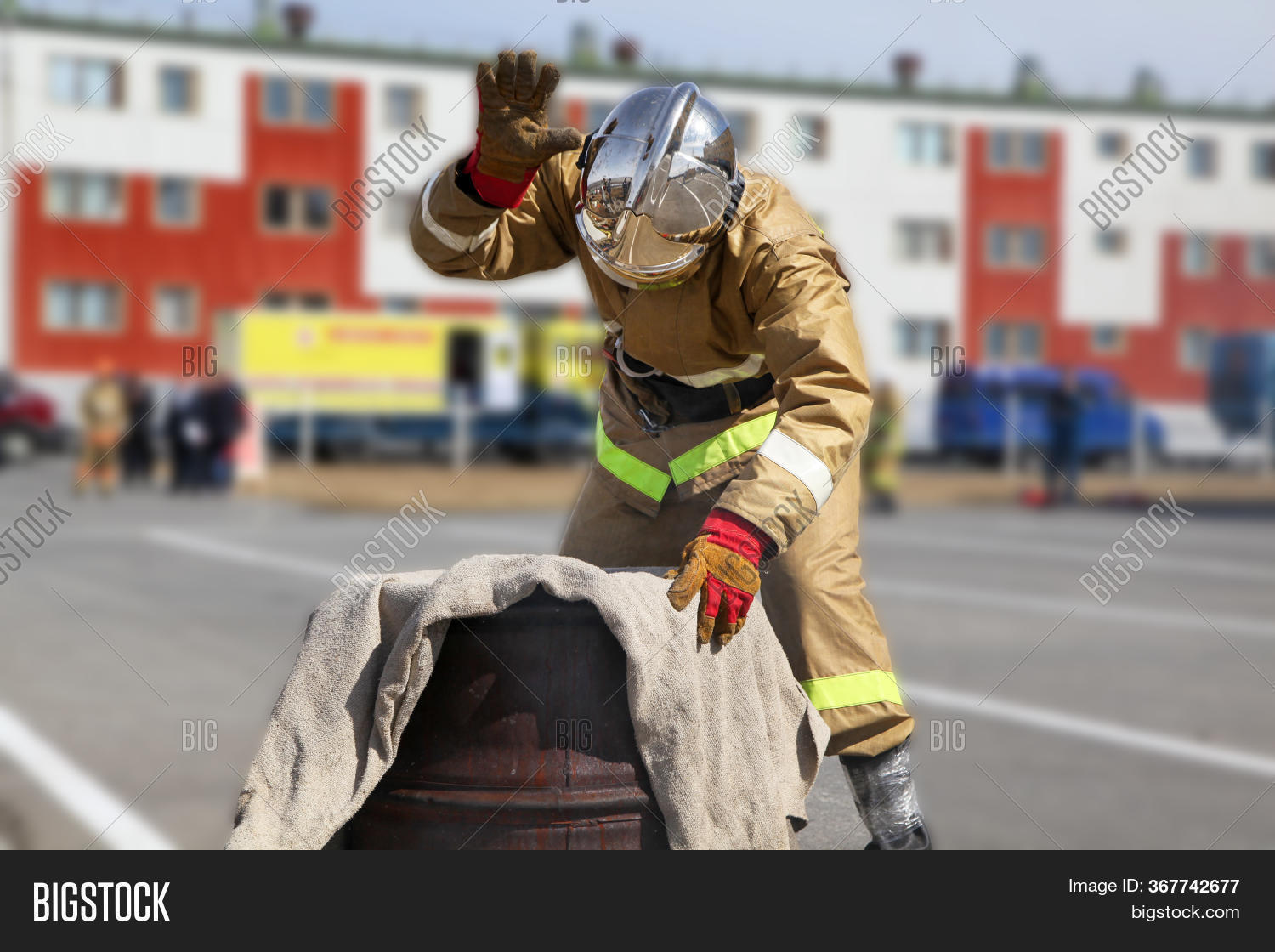 Extinguishing Major Image & Photo (Free Trial) | Bigstock