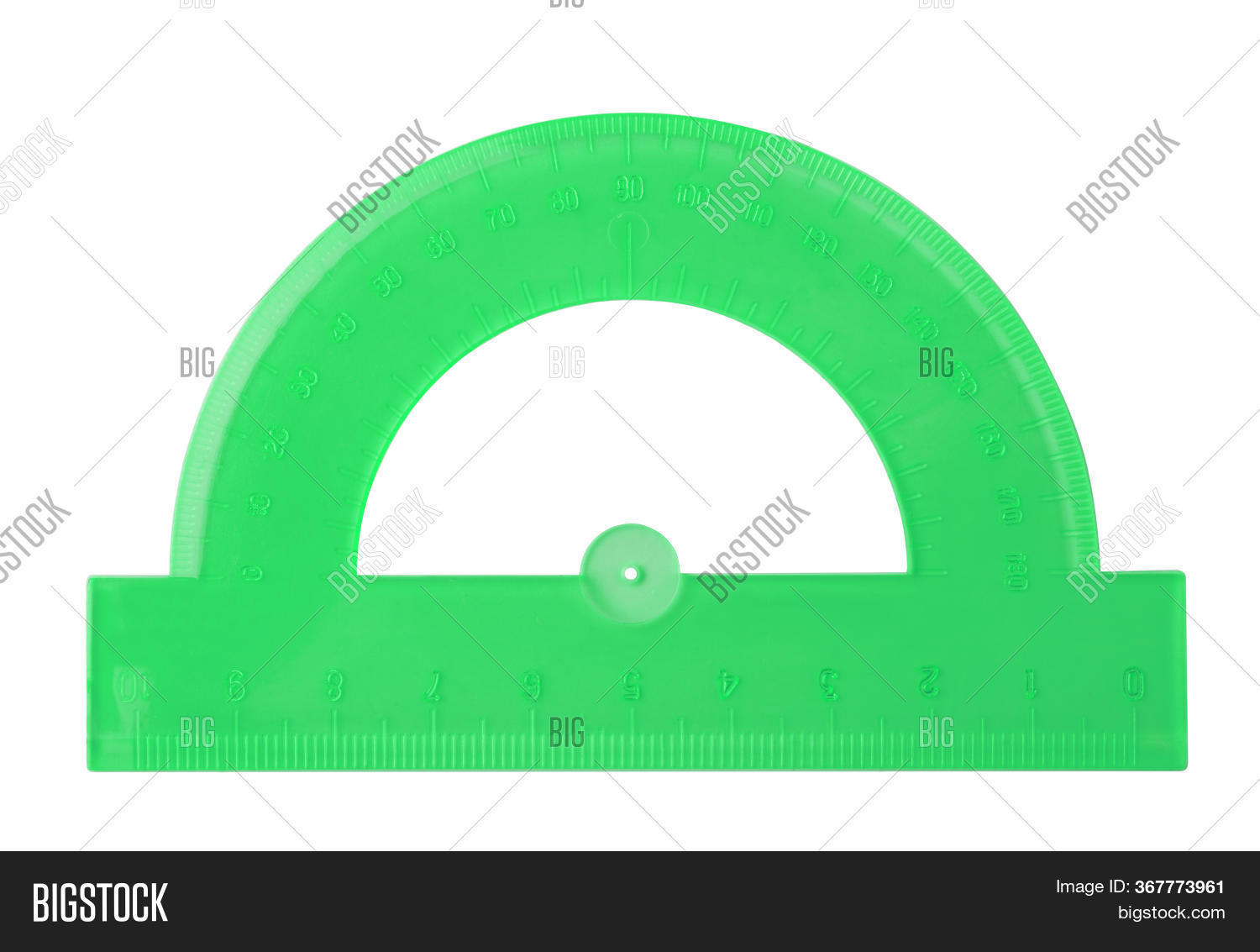 Plastic Protractor Image & Photo (Free Trial) | Bigstock