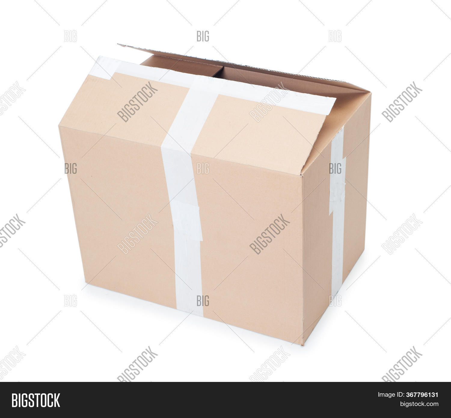 Open Used Cardboard Image & Photo (Free Trial) | Bigstock