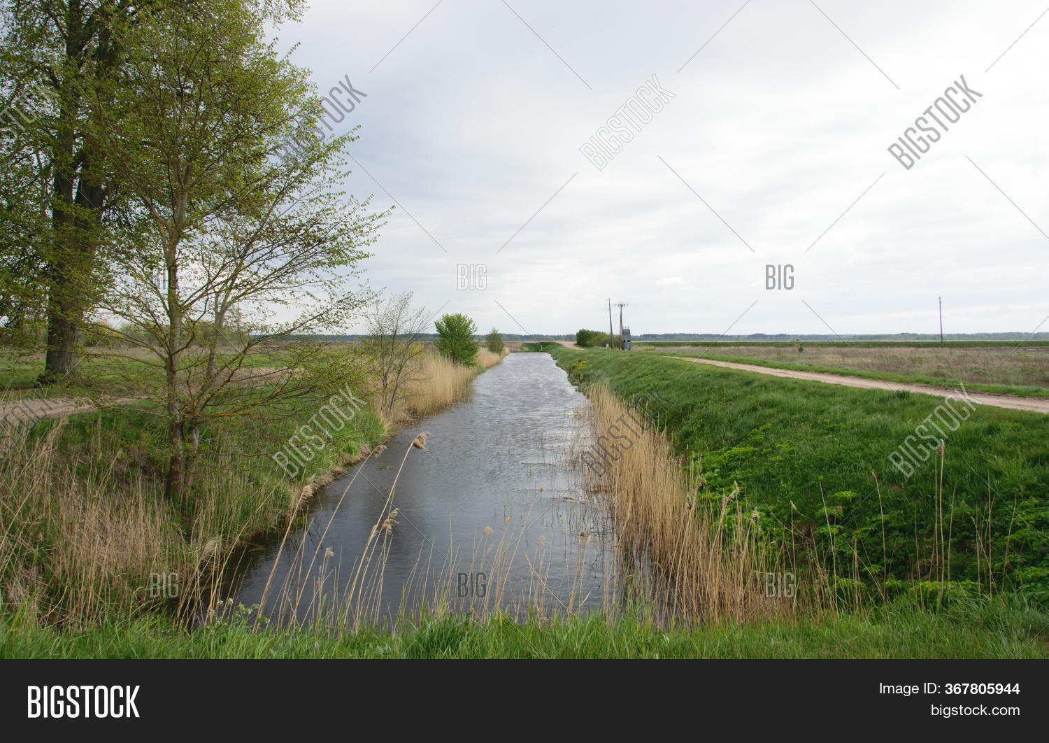 Landscape Channel Road Image & Photo (Free Trial) | Bigstock