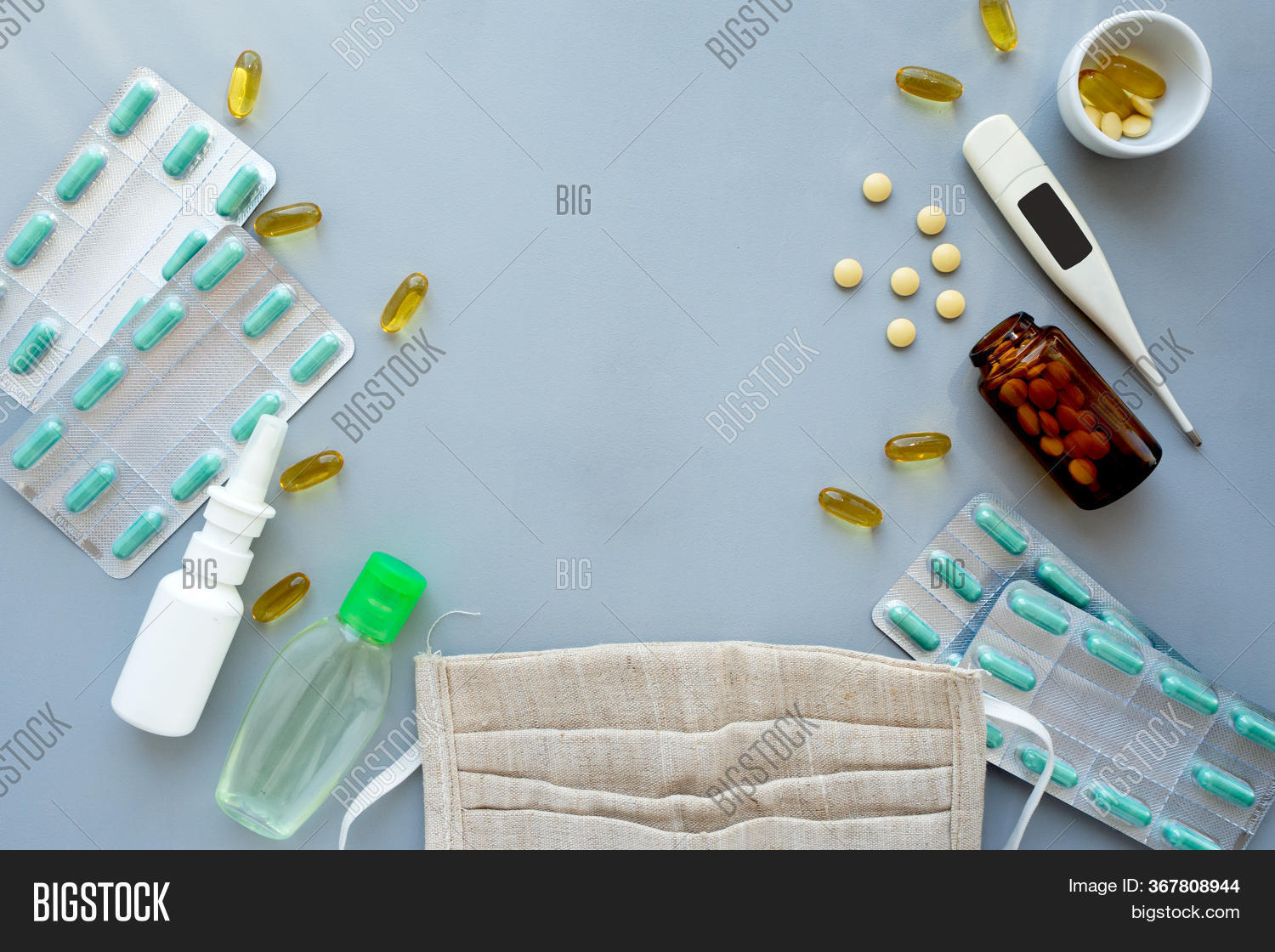 Flat Lay Healthcare Image & Photo (Free Trial) | Bigstock