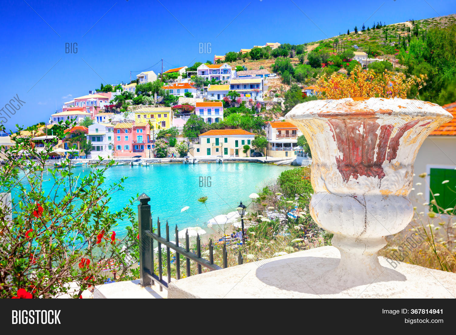 Assos Village Image & Photo (Free Trial) | Bigstock