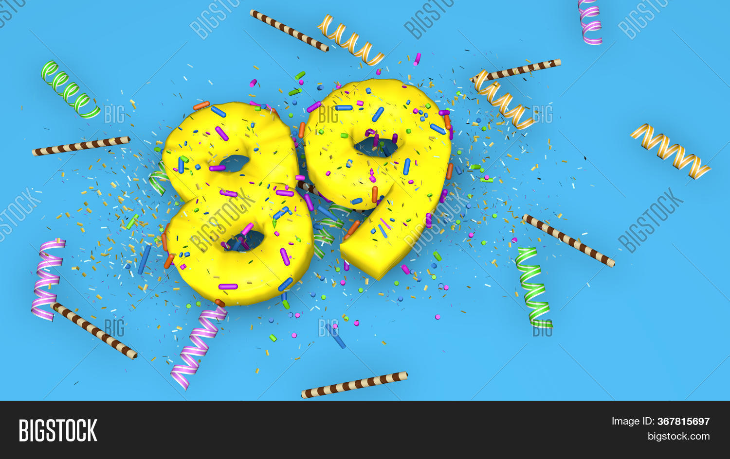Number 89 Birthday, Image & Photo (Free Trial) | Bigstock