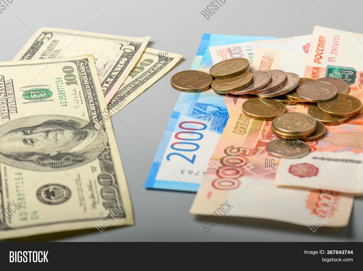 Cash Banknotes Coins Image & Photo (Free Trial) | Bigstock