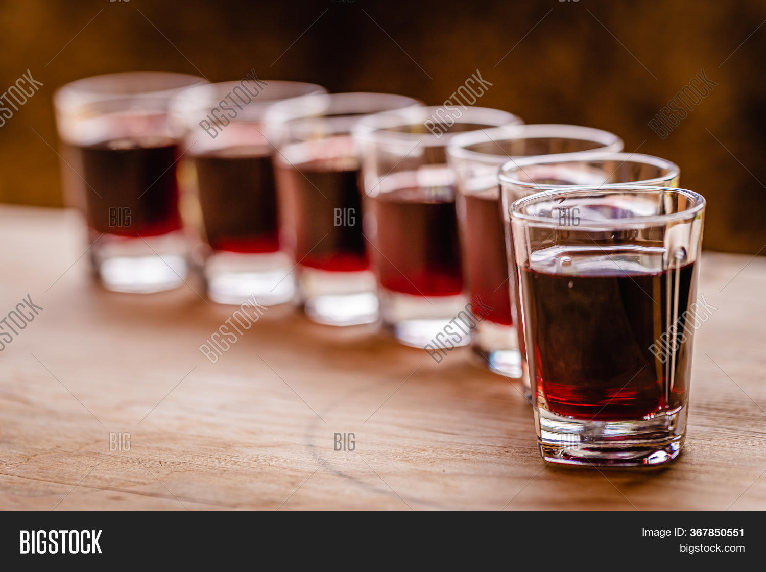Red Alcohol Shots Image & Photo (Free Trial) | Bigstock