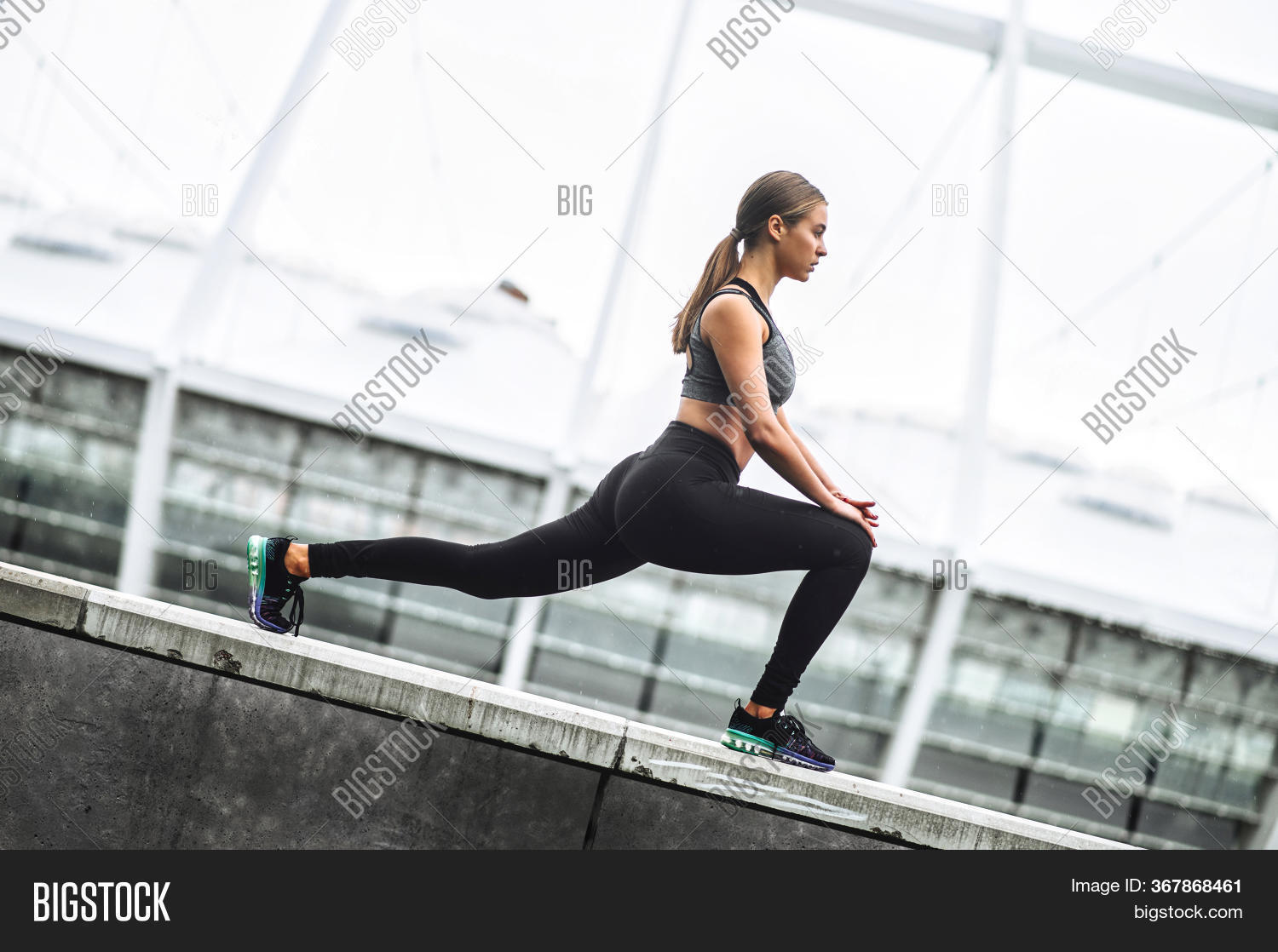 Outdoors Warm- Stretch Image & Photo (Free Trial) | Bigstock