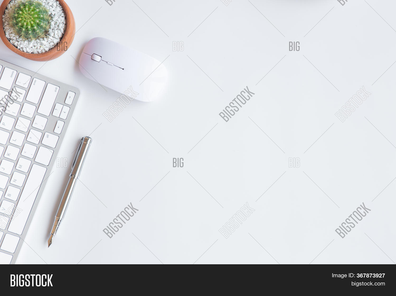 Top View Desk Office Image & Photo (Free Trial) | Bigstock