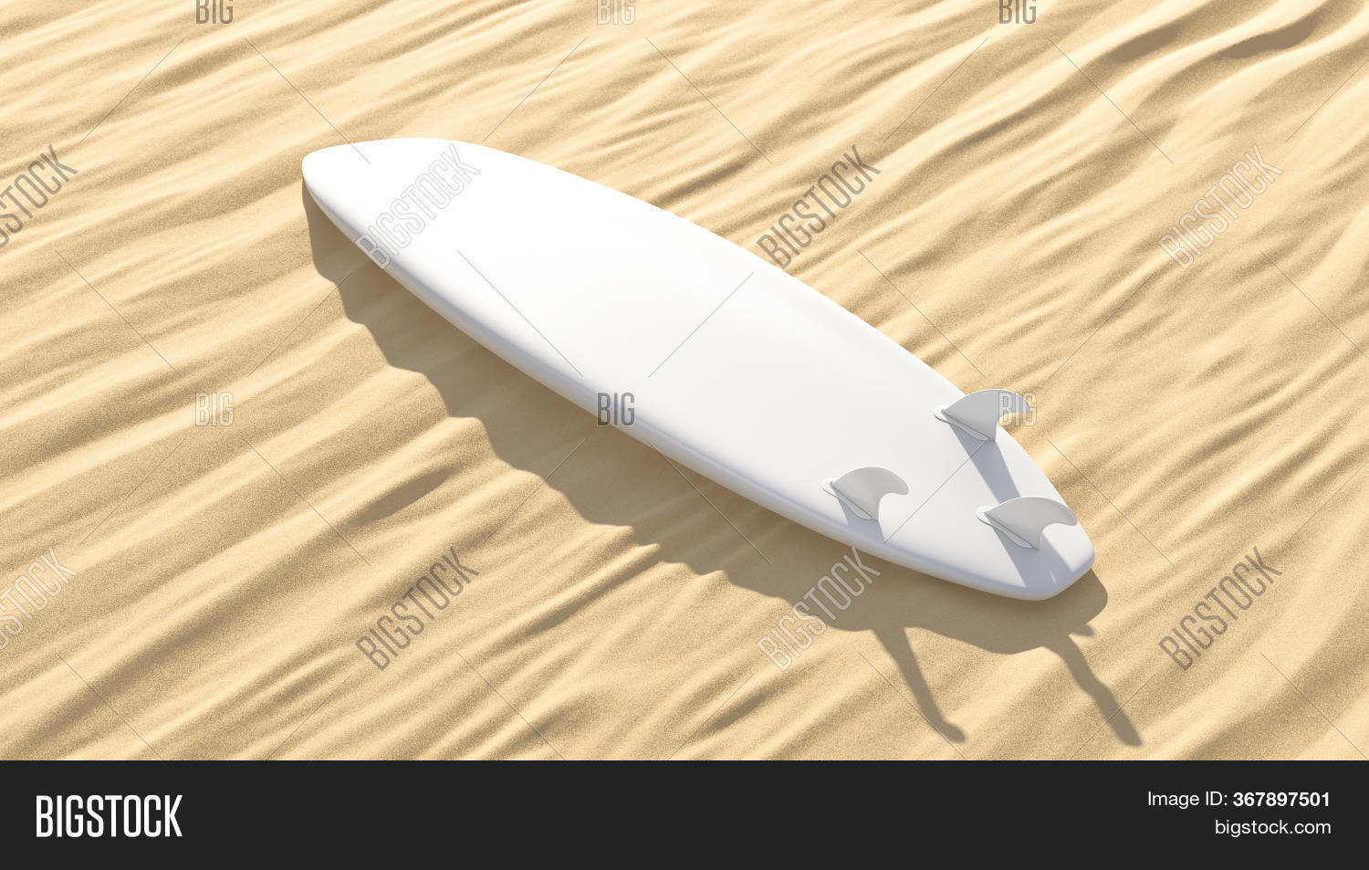 Blank White Surfboard Image & Photo (Free Trial) | Bigstock