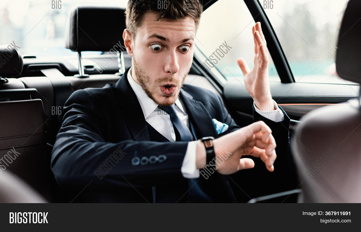 Hurry . Nervous Worker Image & Photo (Free Trial) | Bigstock