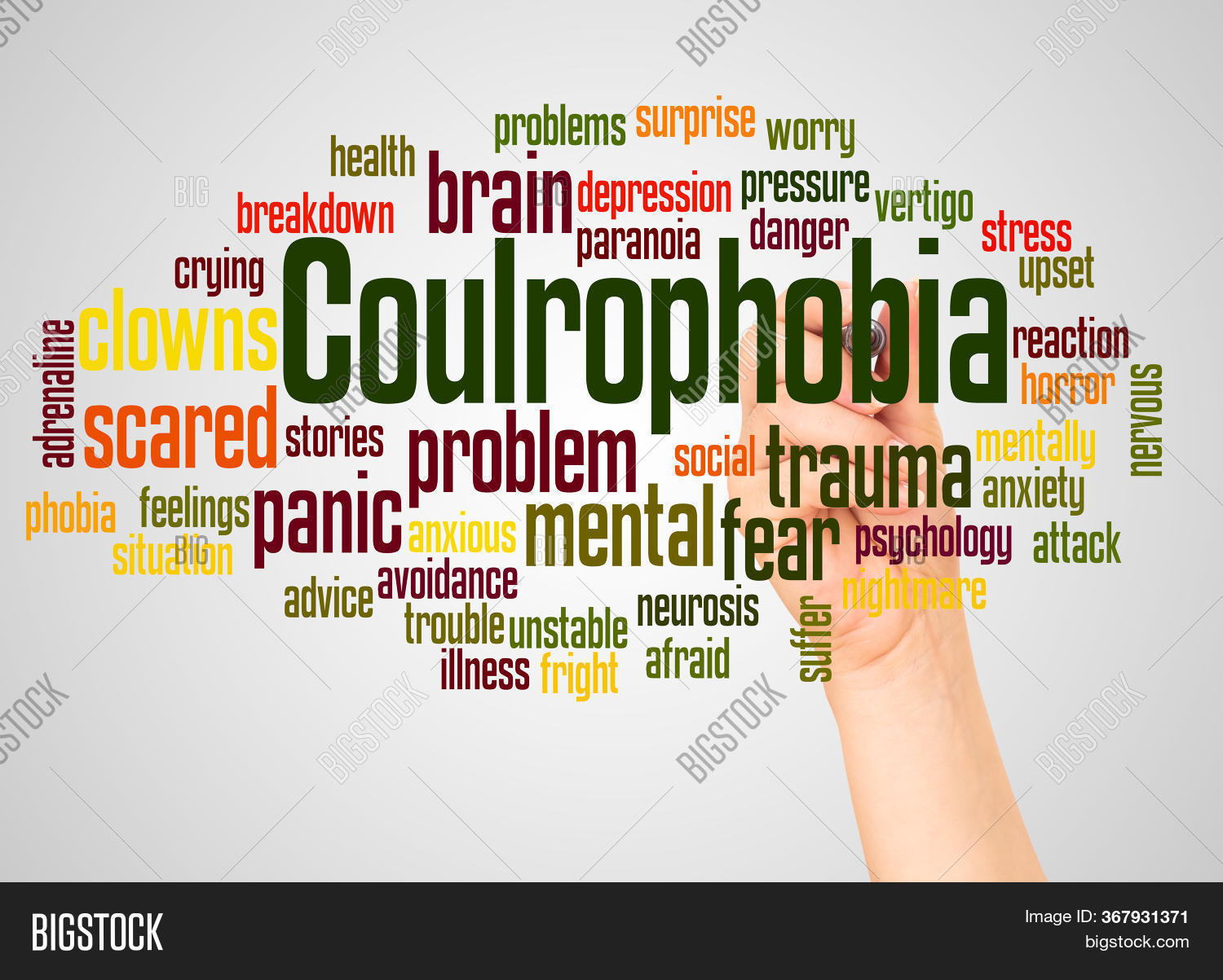 Coulrophobia Fear Image & Photo (Free Trial) | Bigstock