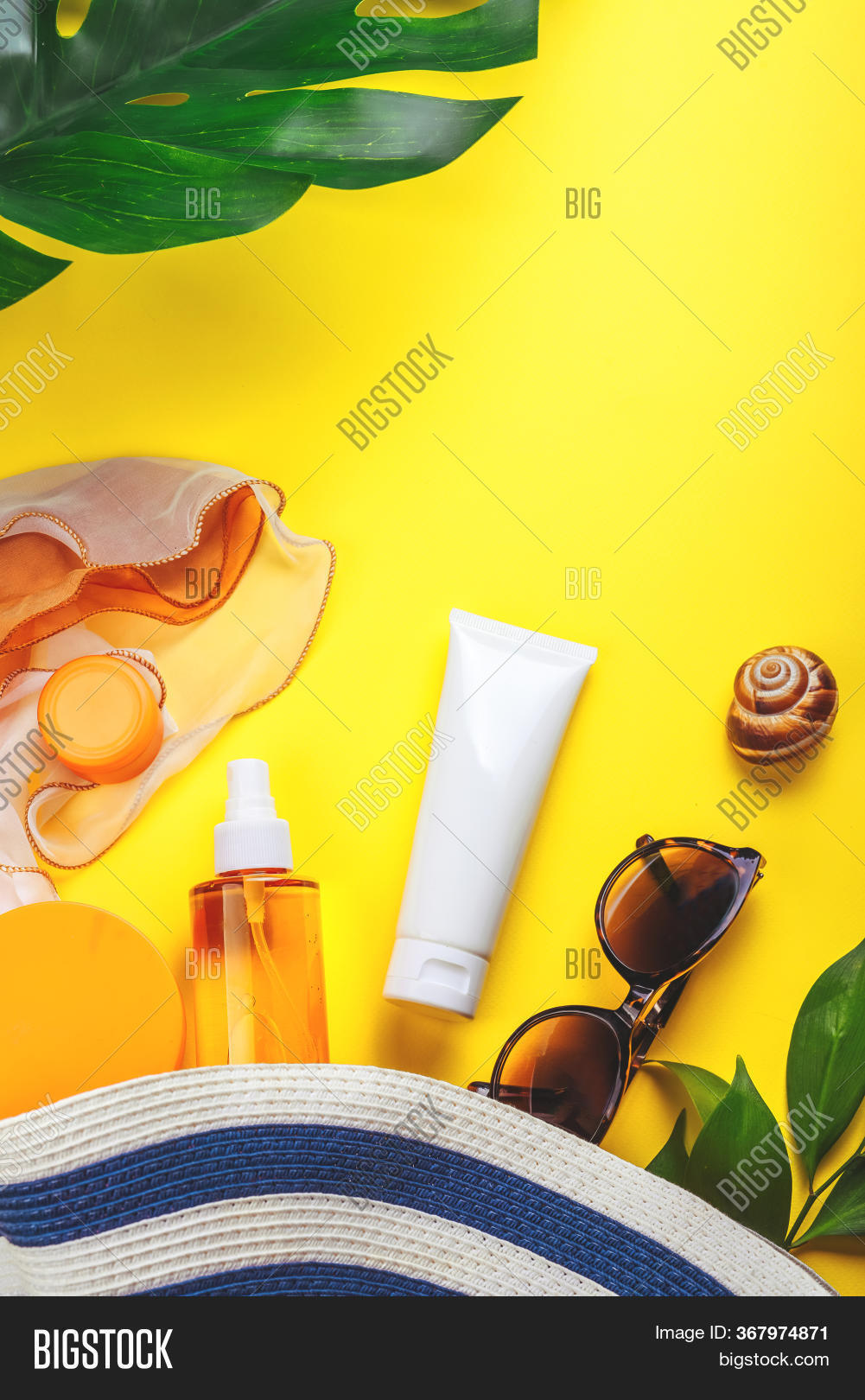 Sunprotection Objects Image & Photo (Free Trial) | Bigstock